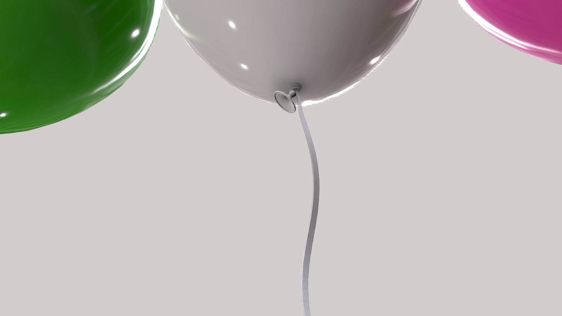 3D model Balloons 9 colors VR / AR / low-poly | CGTrader
