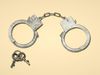 3D model Handcuffs silver bracelet props C4D model VR / AR / low-poly ...