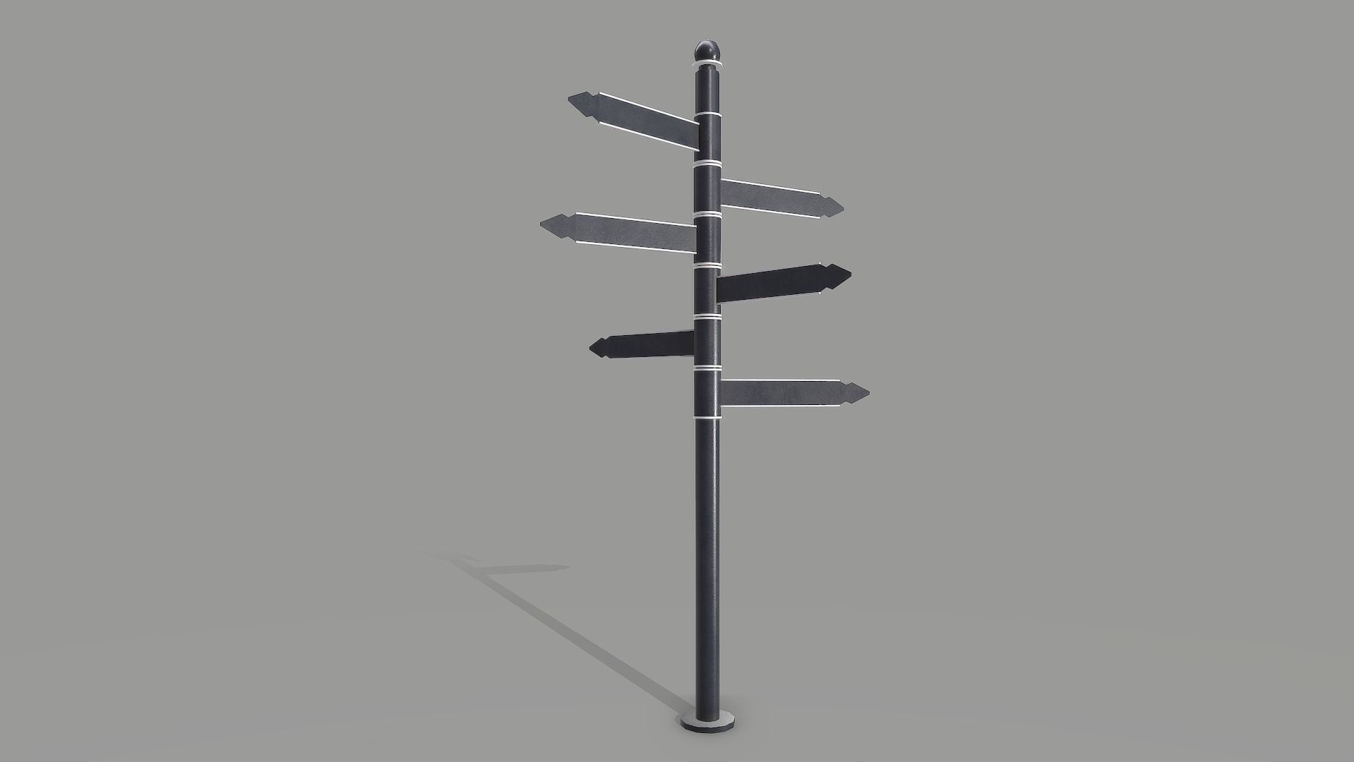 3D model Street signpost VR / AR / low-poly | CGTrader