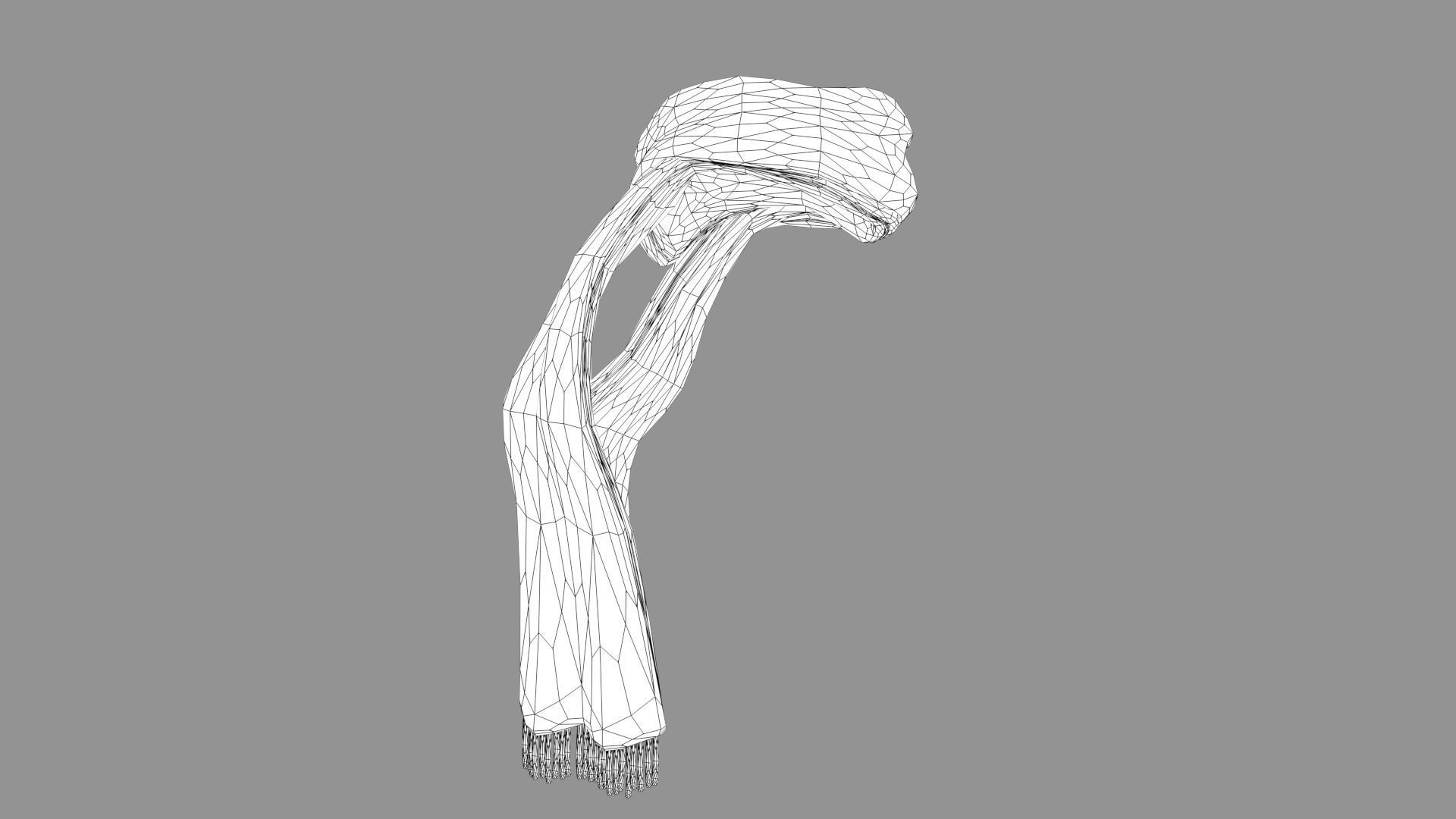 Scarf 3D model rigged | CGTrader