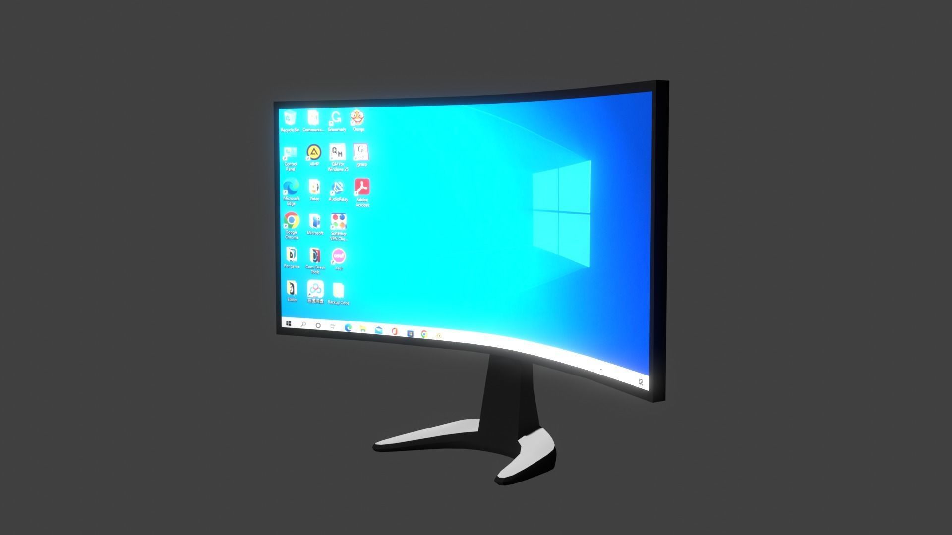 PC Monitor 3D model | CGTrader