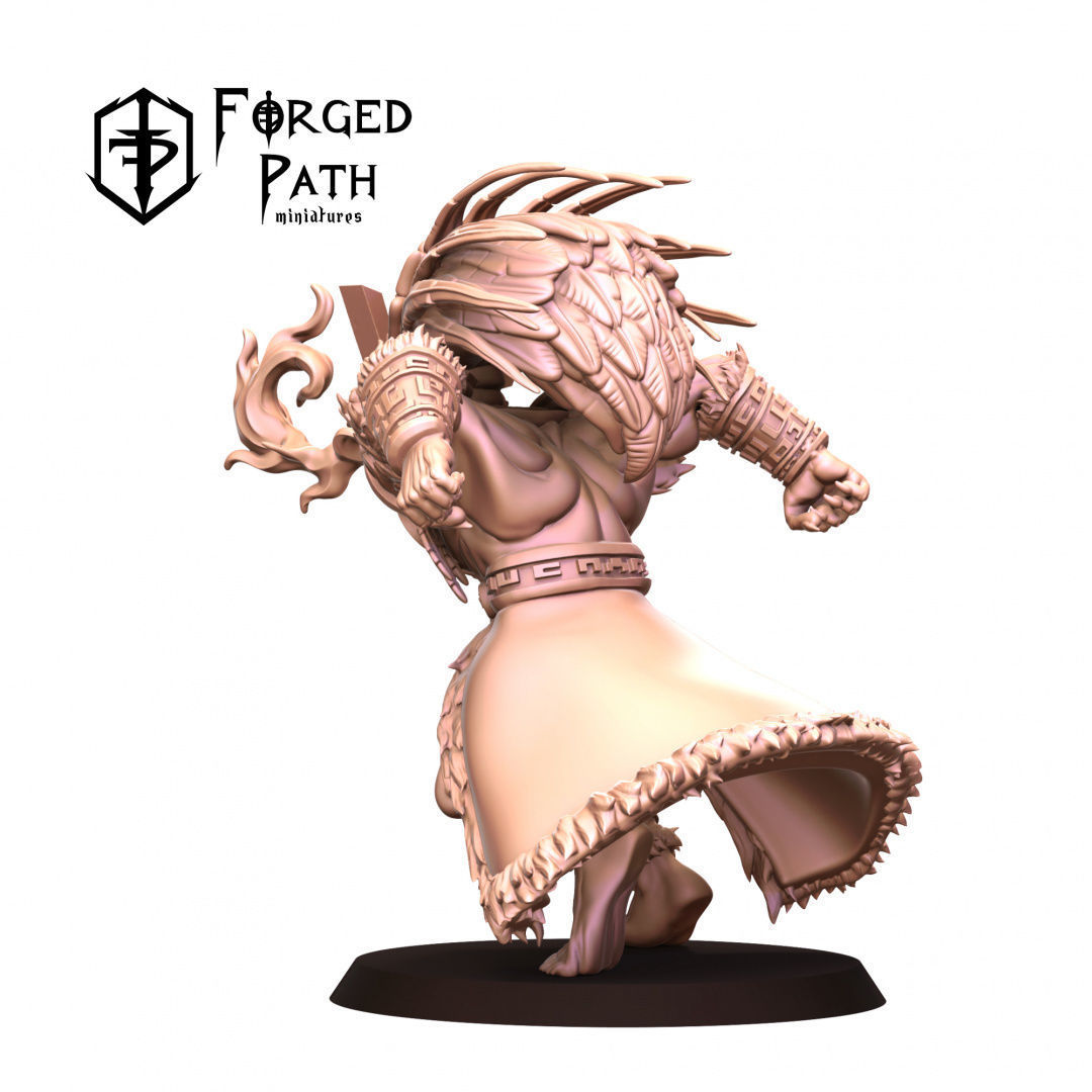 Orc Fire Breathing Shaman 3D model 3D printable | CGTrader