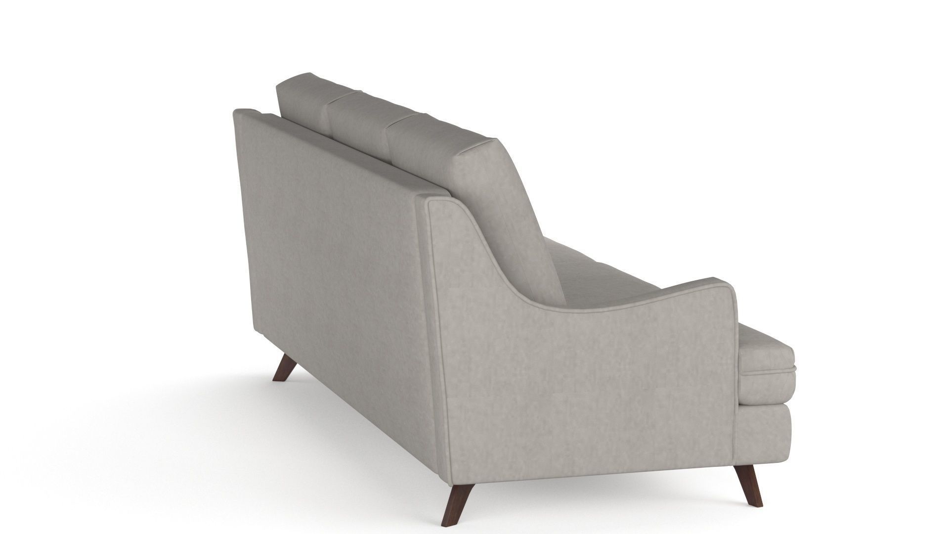Casper 3-Seater Sofa Light Grey 3D model | CGTrader