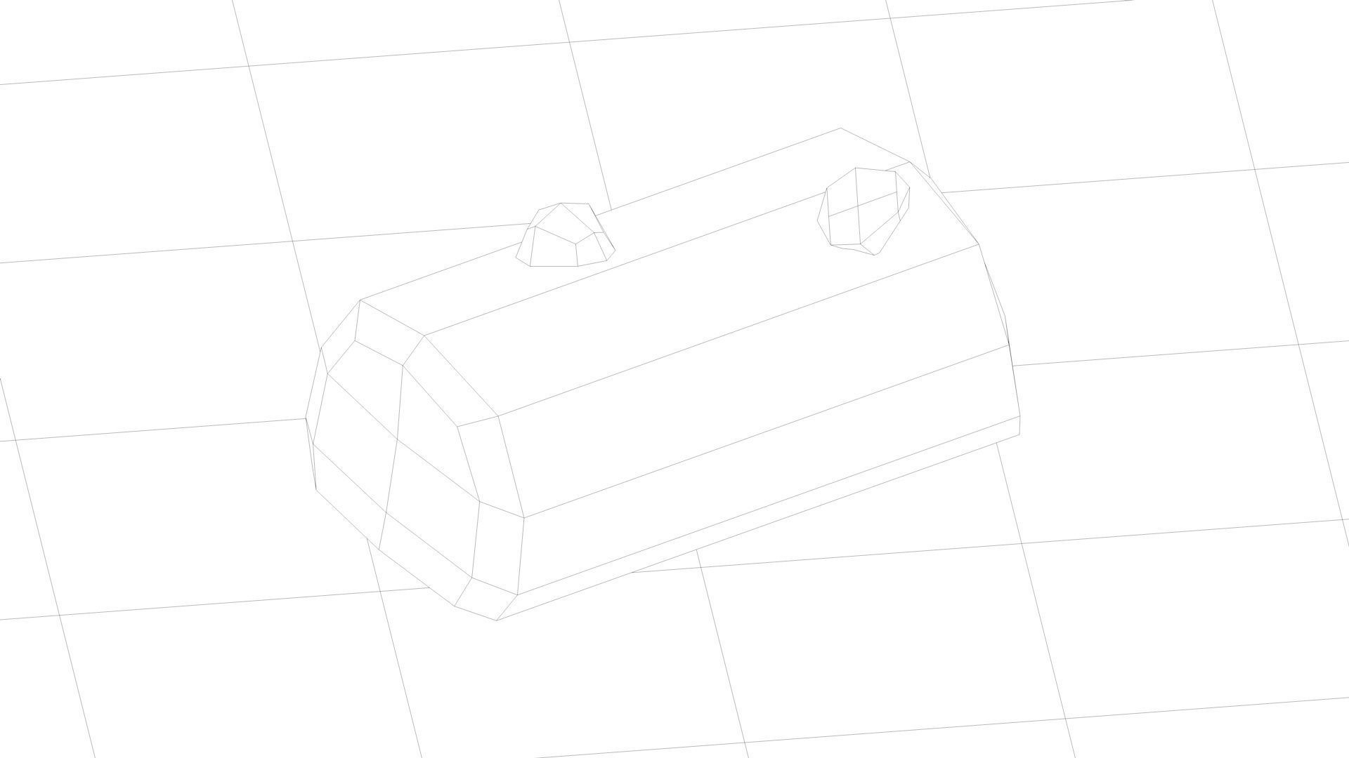 3D model bread roll west point cartoon food pastry C4D model VR / AR ...