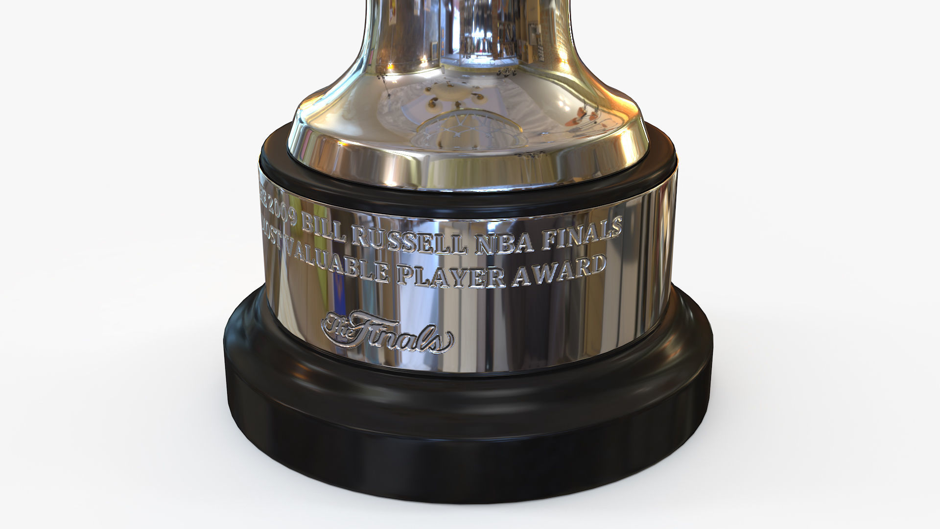 NBA Finals MVP trophy 3D model | CGTrader