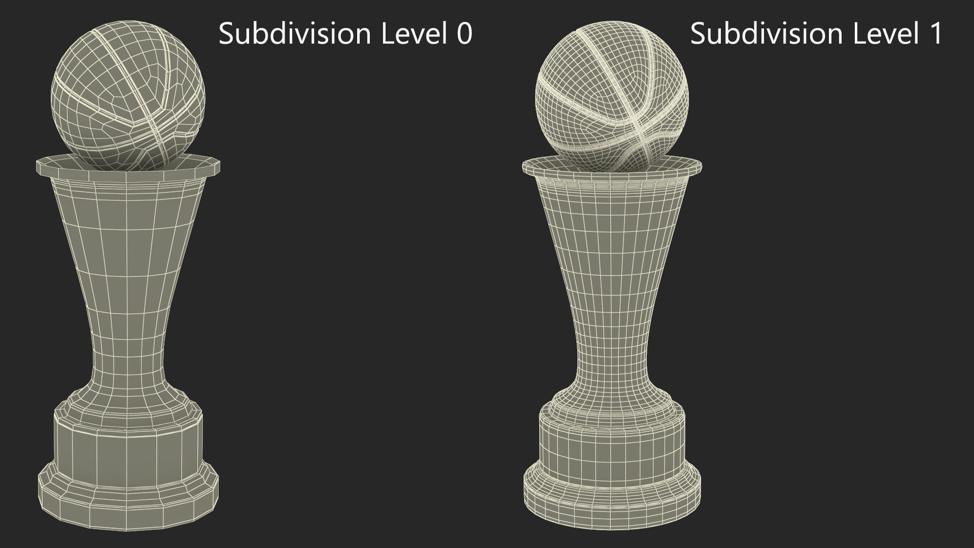 NBA Finals MVP trophy 3D model | CGTrader