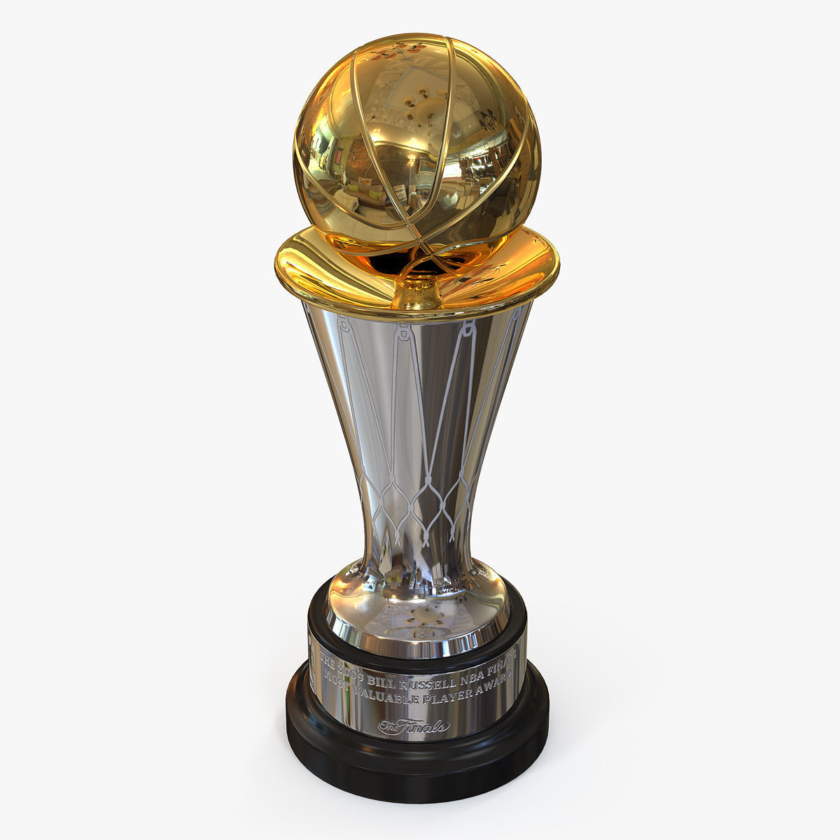 NBA Finals MVP trophy 3D model | CGTrader