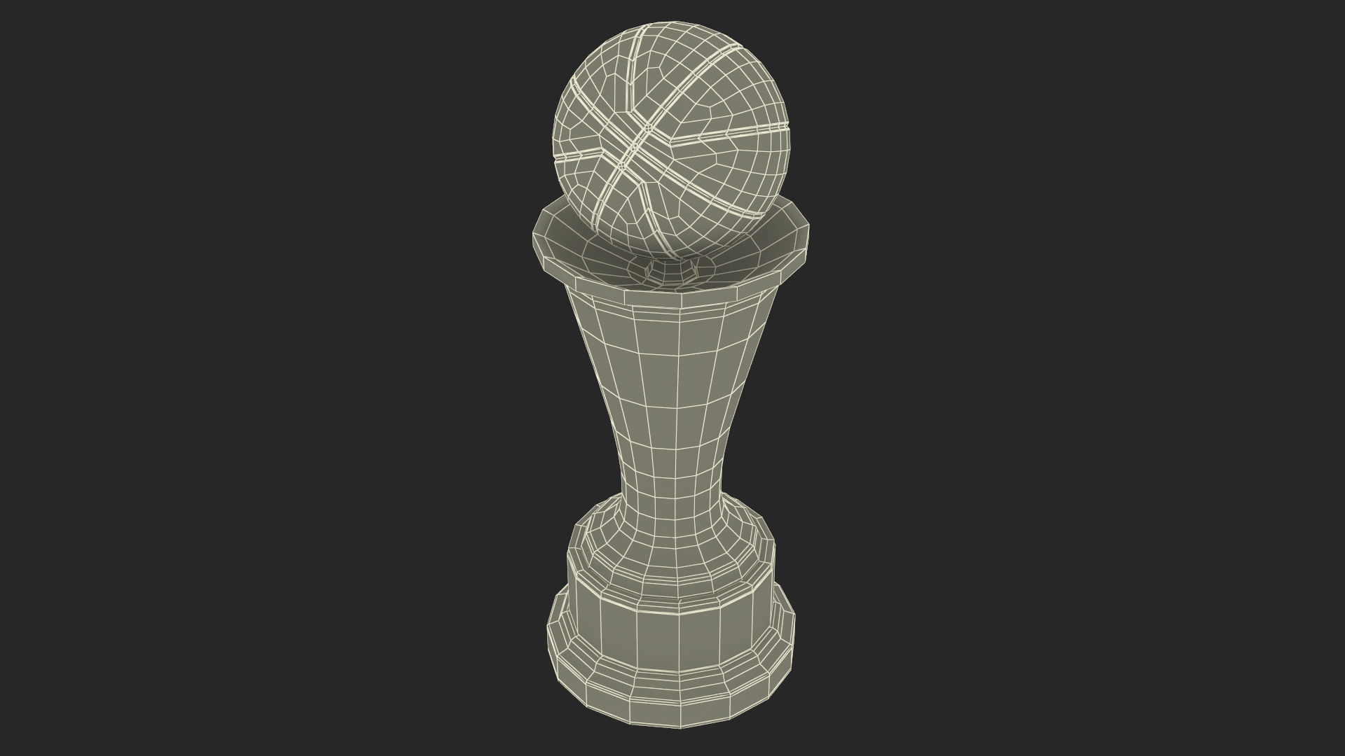 NBA Finals MVP trophy 3D model | CGTrader