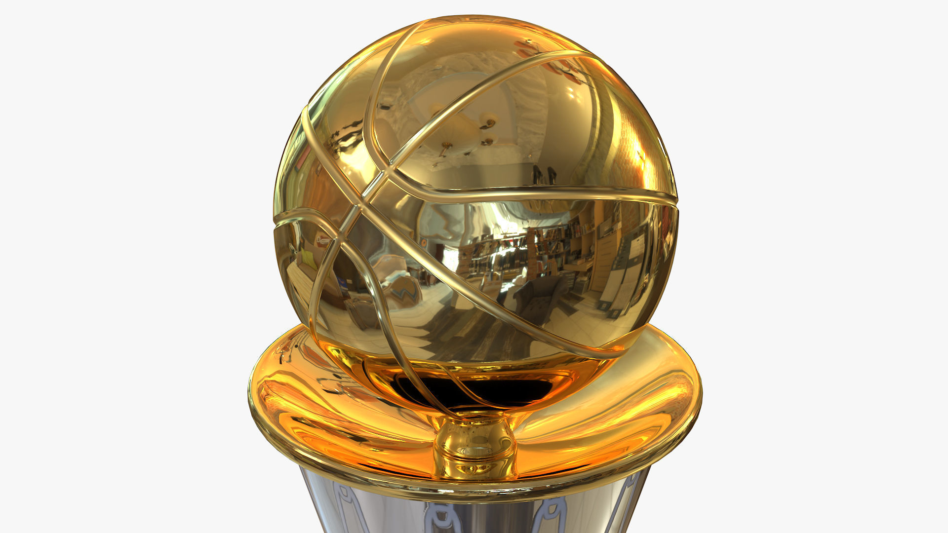NBA Finals MVP trophy 3D model | CGTrader