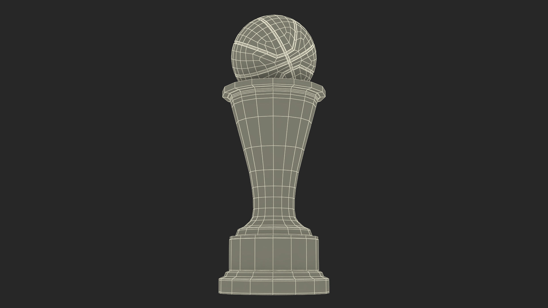 NBA Finals MVP trophy 3D model | CGTrader