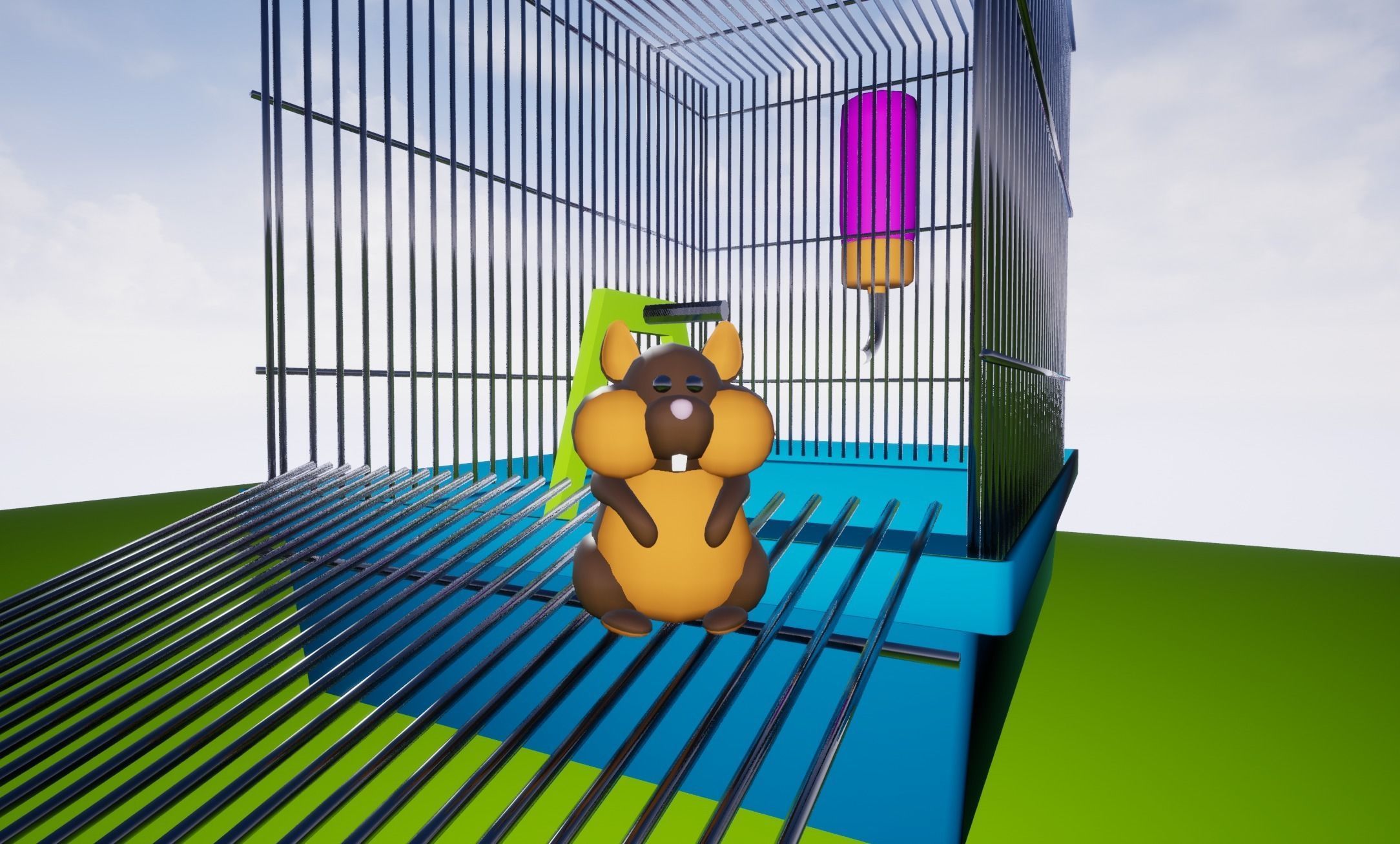 3D model Hamster Character for Unreal Engine VR / AR / low-poly | CGTrader