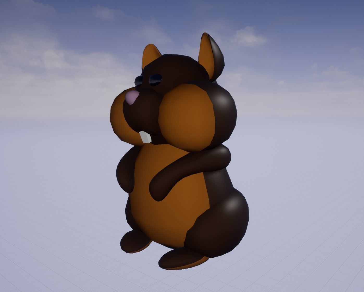 3D model Hamster Character for Unreal Engine VR / AR / low-poly | CGTrader