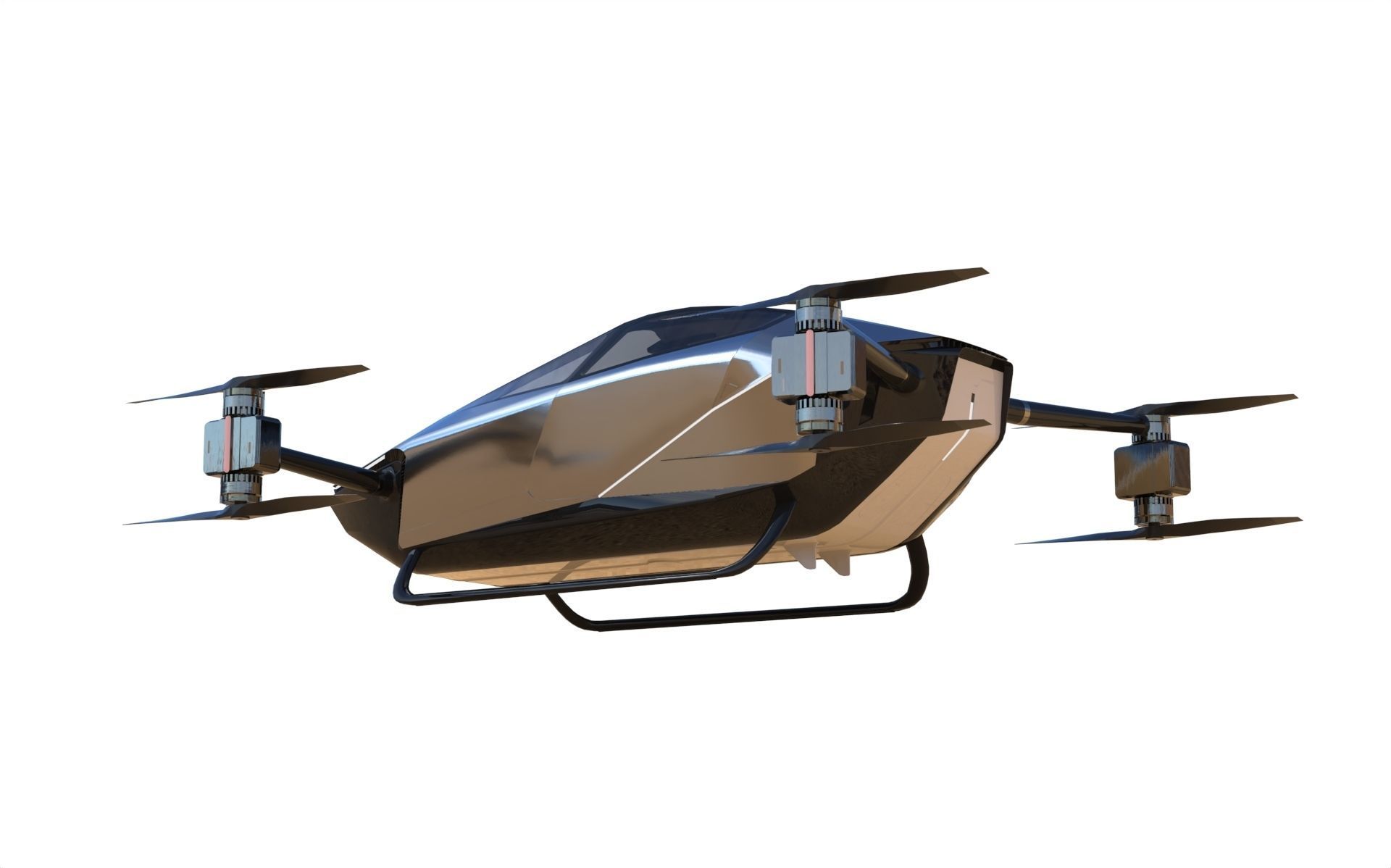 Xpeng X2 Flying car EVTOL 3D model | CGTrader
