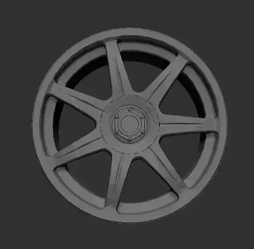 Axis Se7en Rims 3D print model 3D print ready Wheels 3D model 3D ...