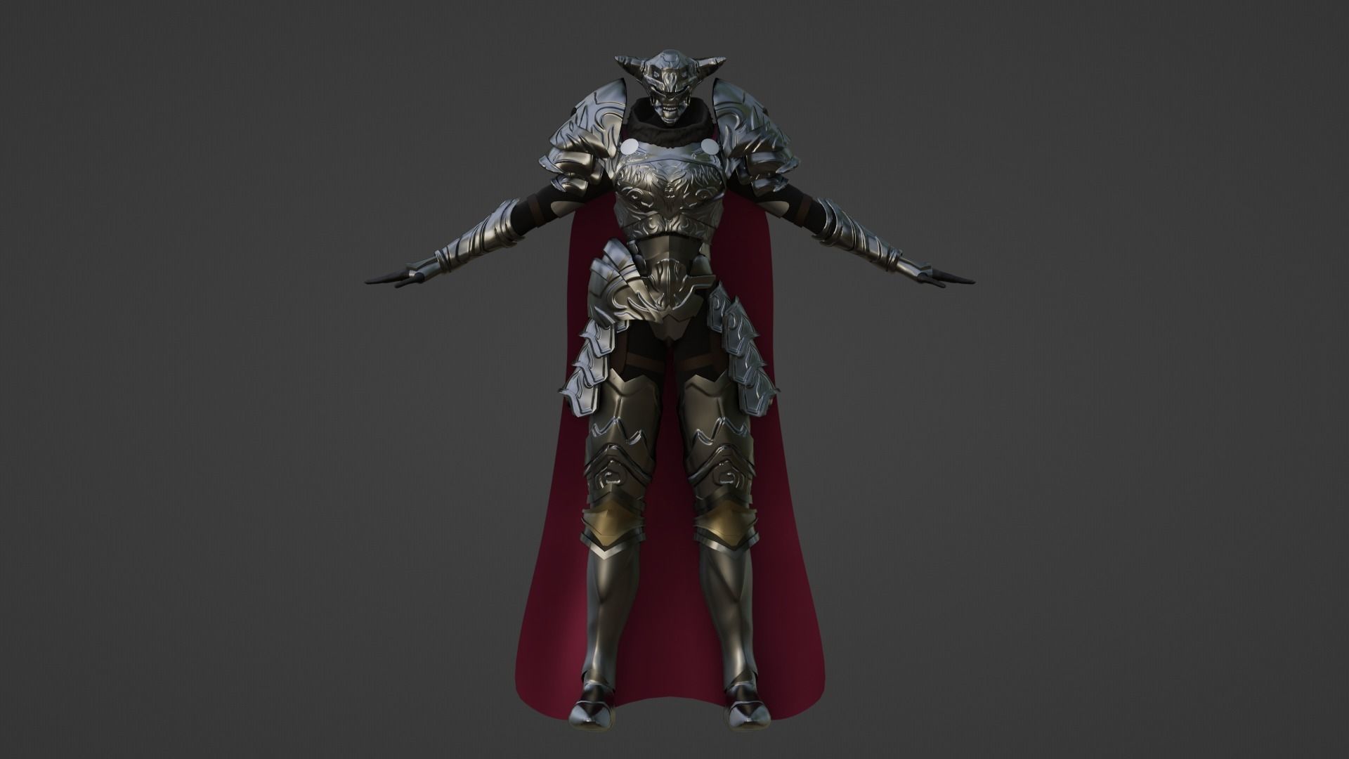 3D model Knight The Fallen Knight Character - Low-poly 3D Model VR / AR ...
