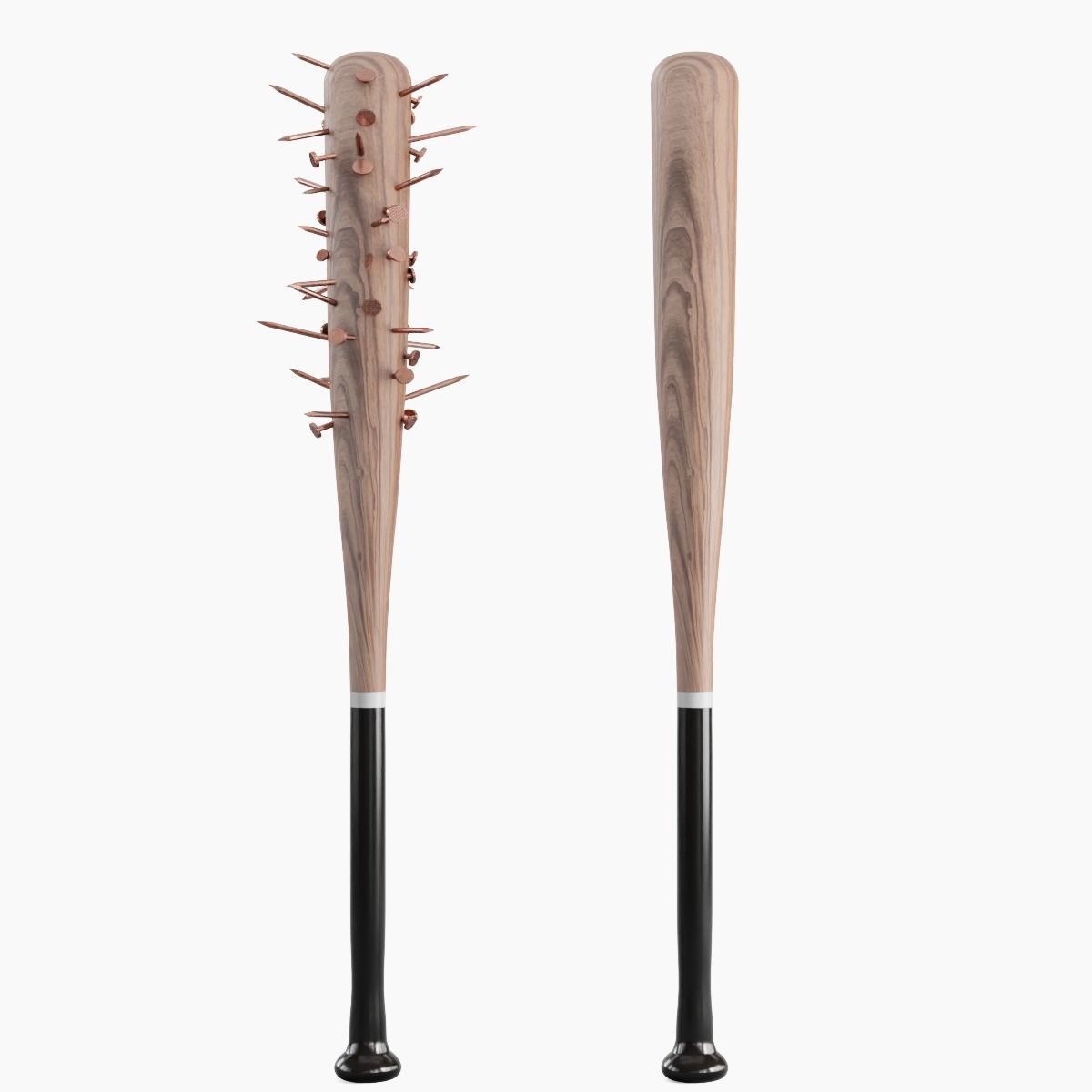 3D model Baseball Bats 2 PCS VR / AR / low-poly | CGTrader