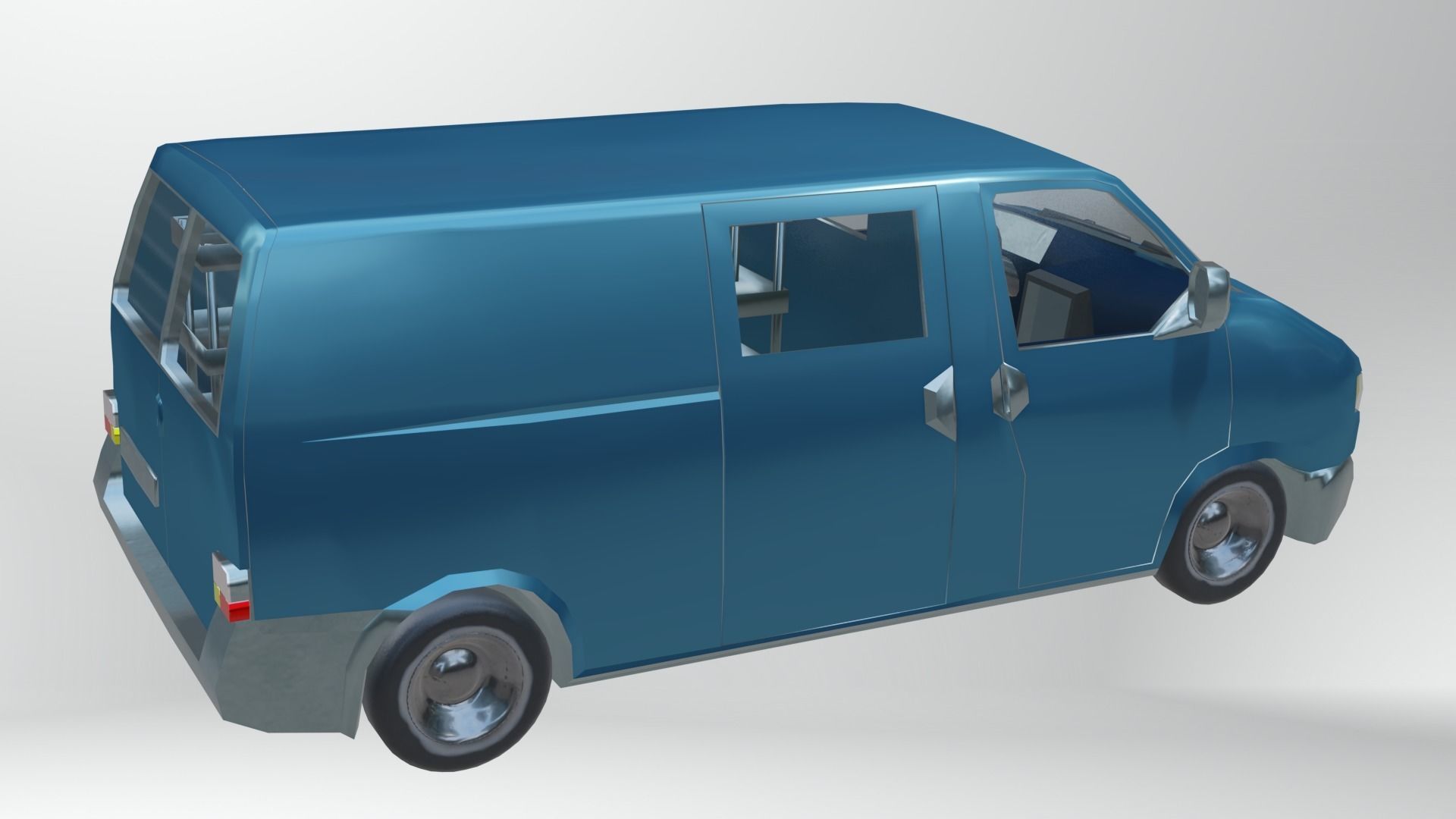 3D model Van Vehicle VR / AR / low-poly | CGTrader
