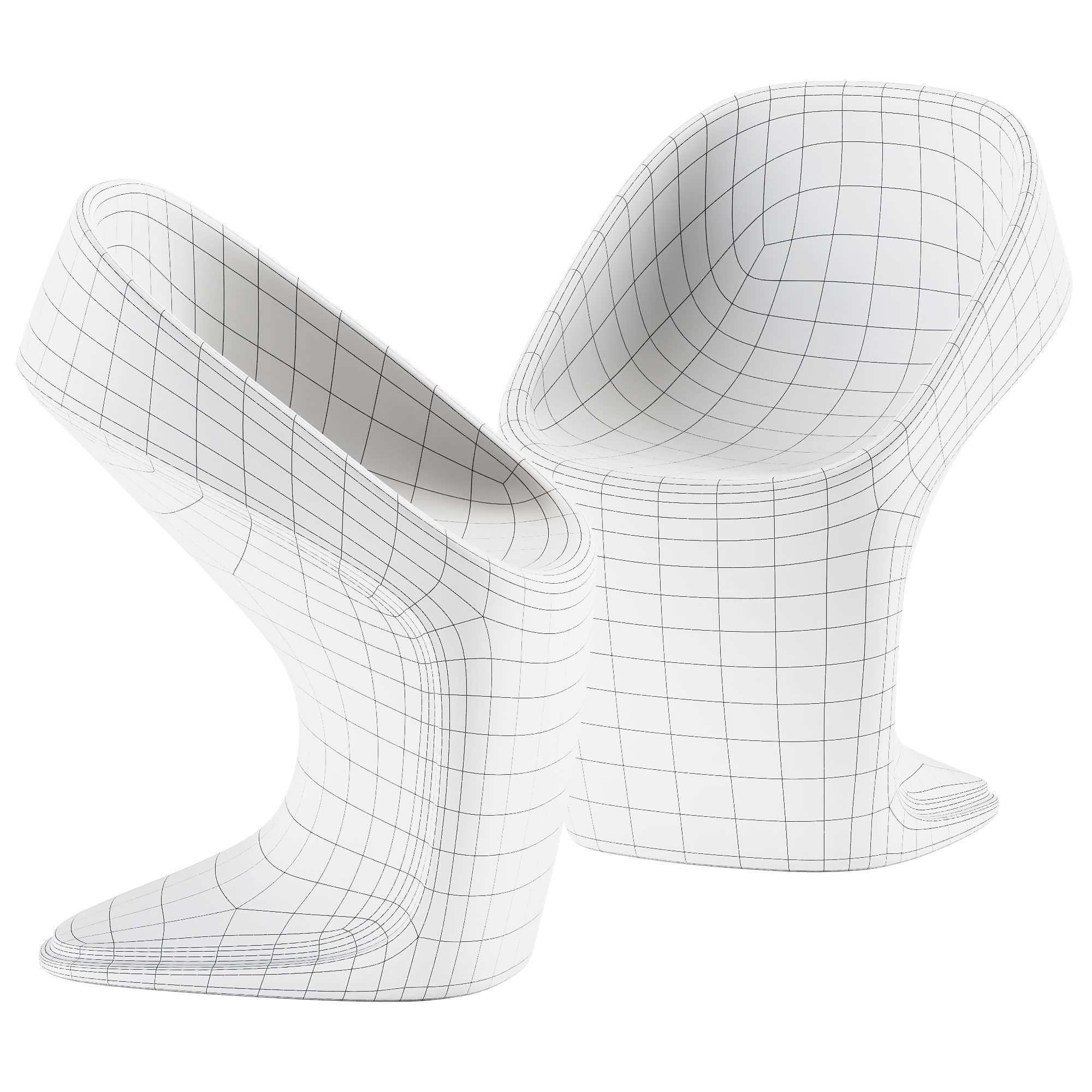 Ufo Chair by Vondom 3D model | CGTrader