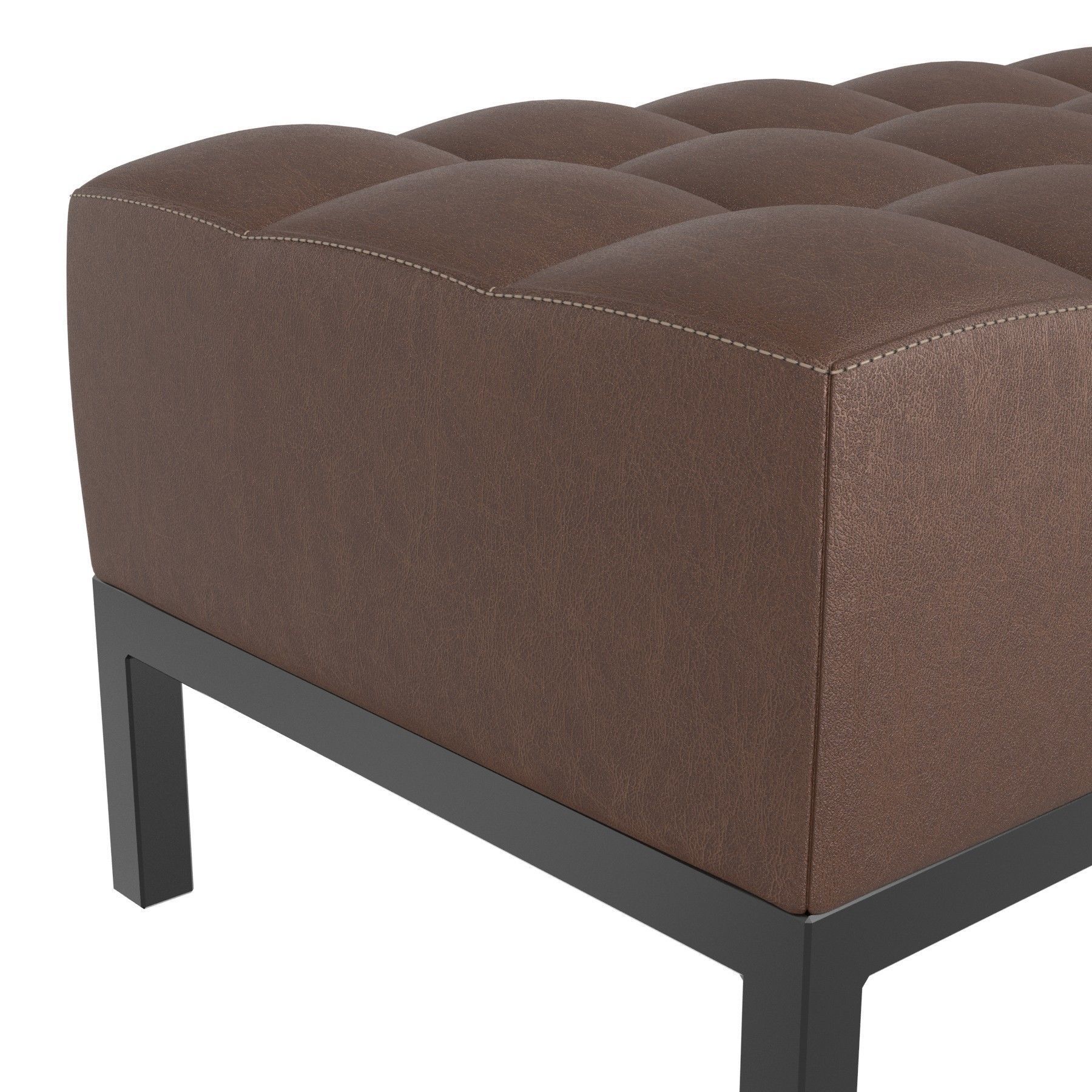 Rectangular Pouf Farrell Meridiani 3D model | CGTrader