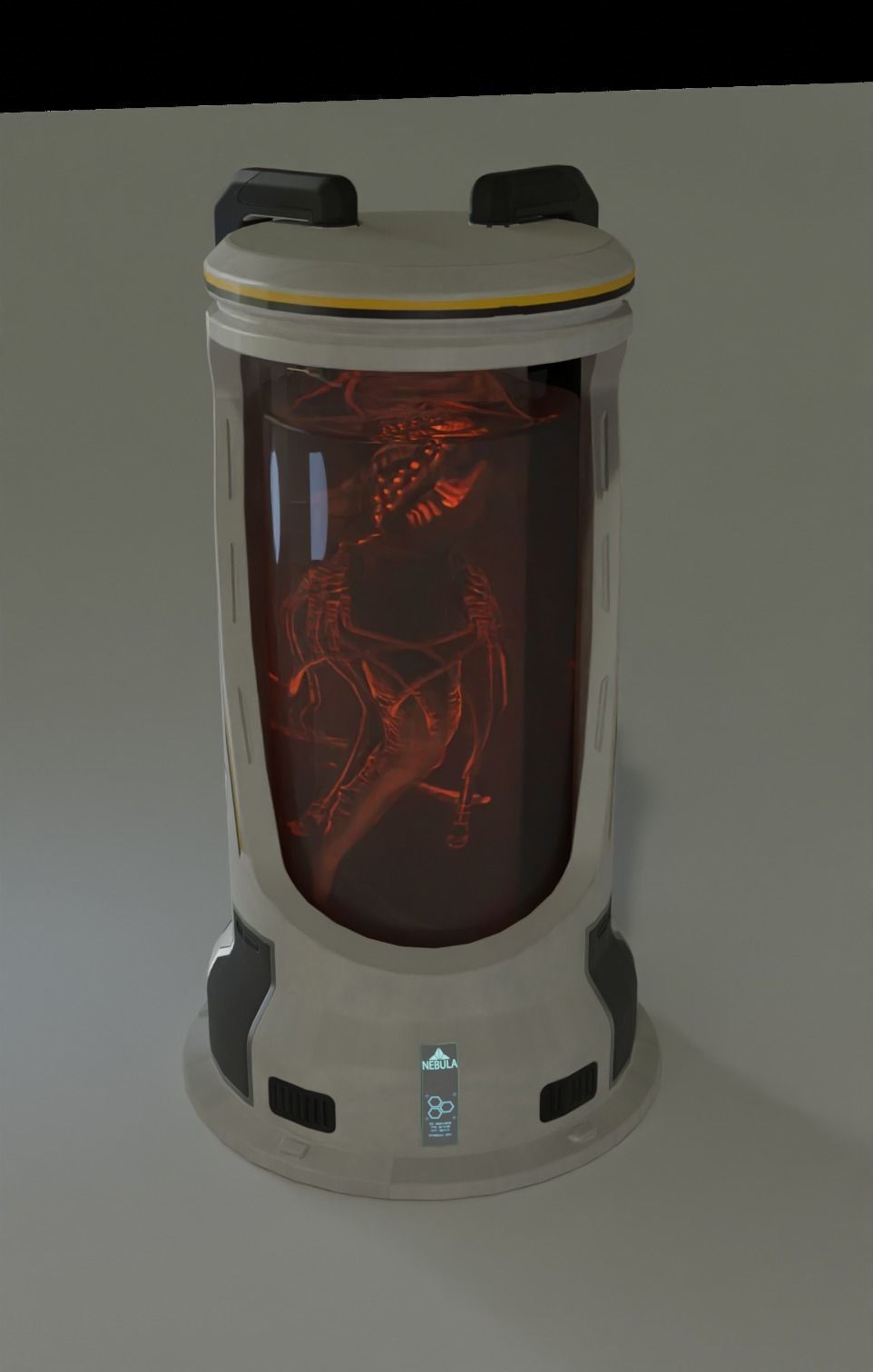 3D model SCI-FI Capsule VR / AR / low-poly | CGTrader