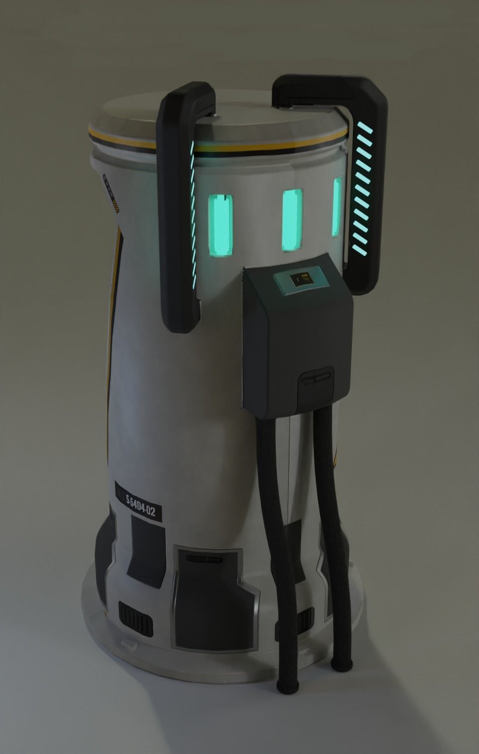 3D model SCI-FI Capsule VR / AR / low-poly | CGTrader