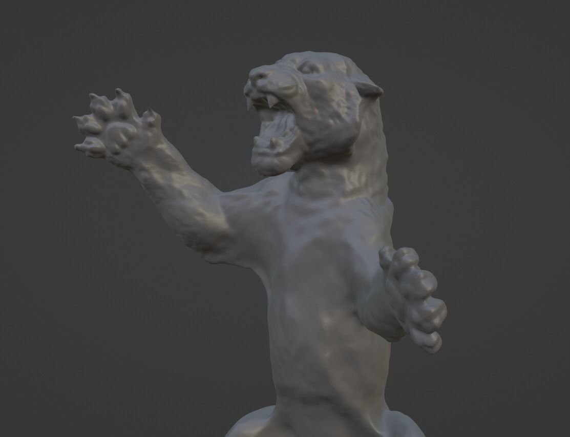 Tiger 3D model 3D printable | CGTrader