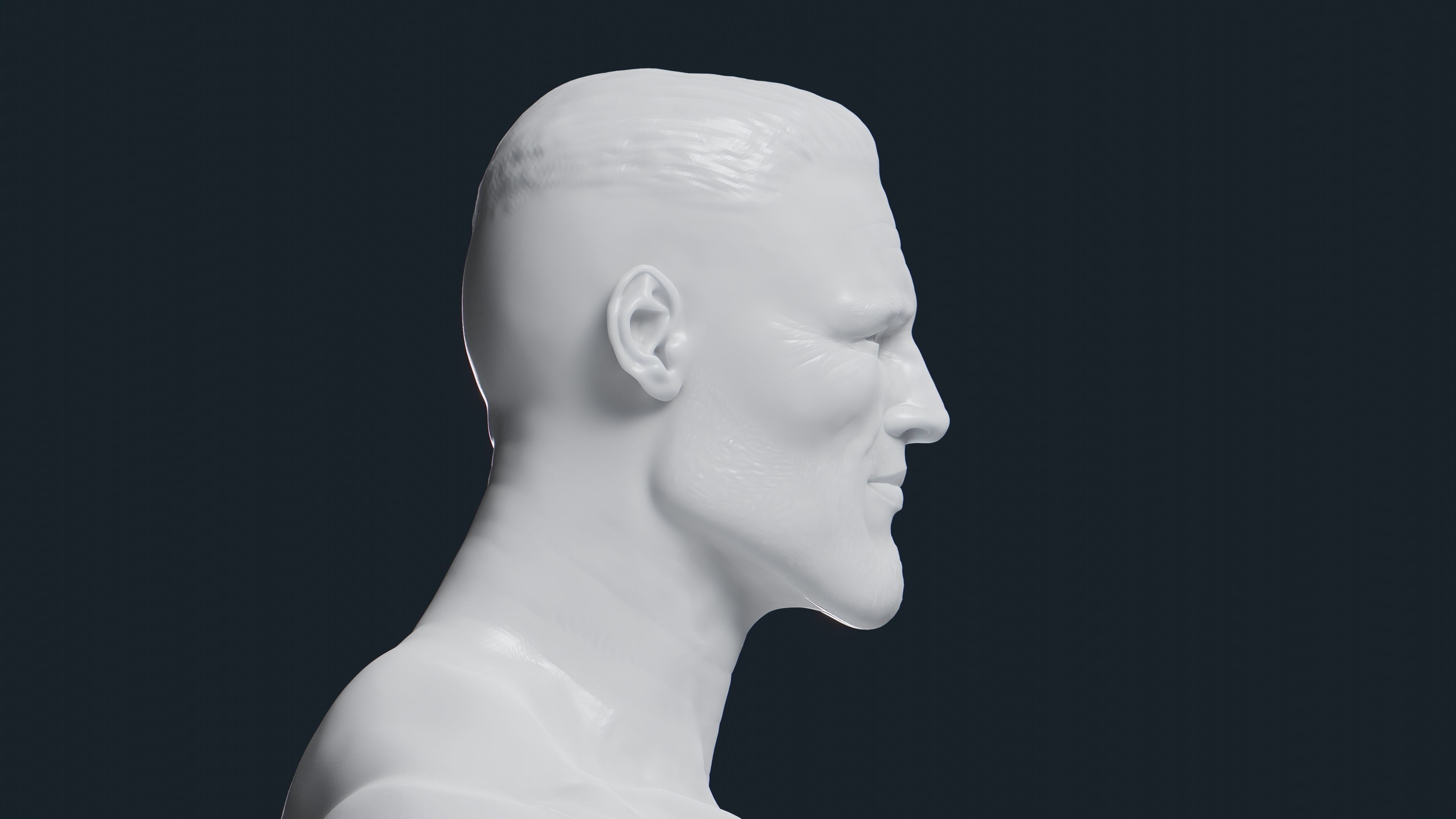 Giga Chad 3D model 3D printable | CGTrader