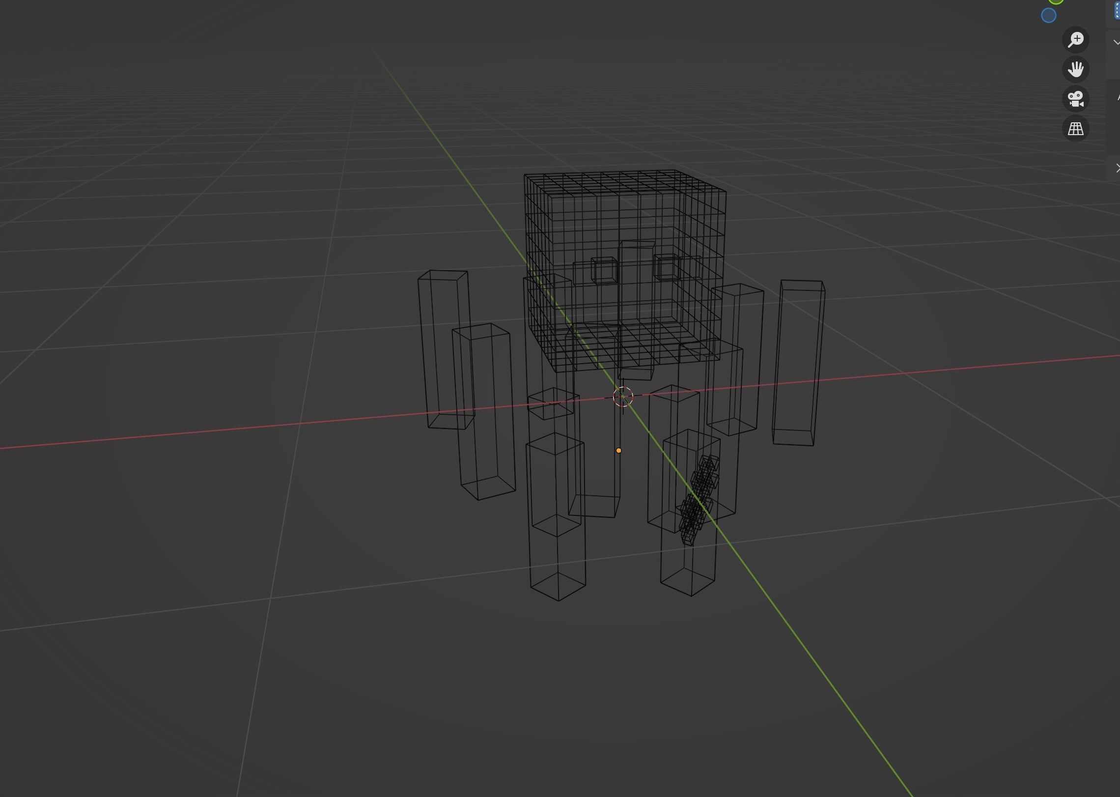 3D model Minecraft Blaze Rigged VR / AR / low-poly | CGTrader