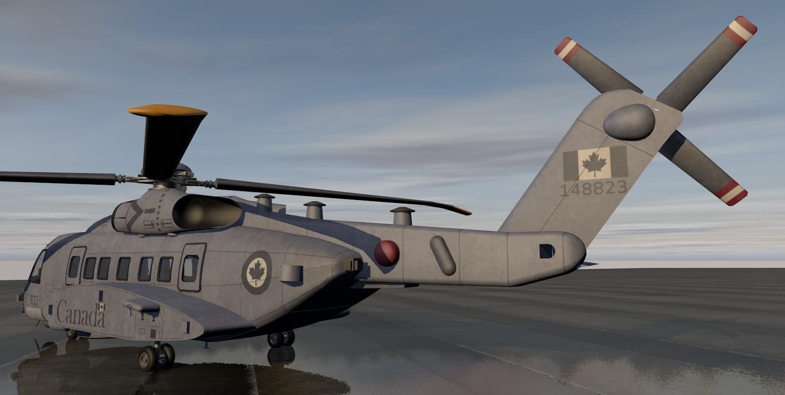 Sikorsky CH-148 Cyclone 3D model | CGTrader