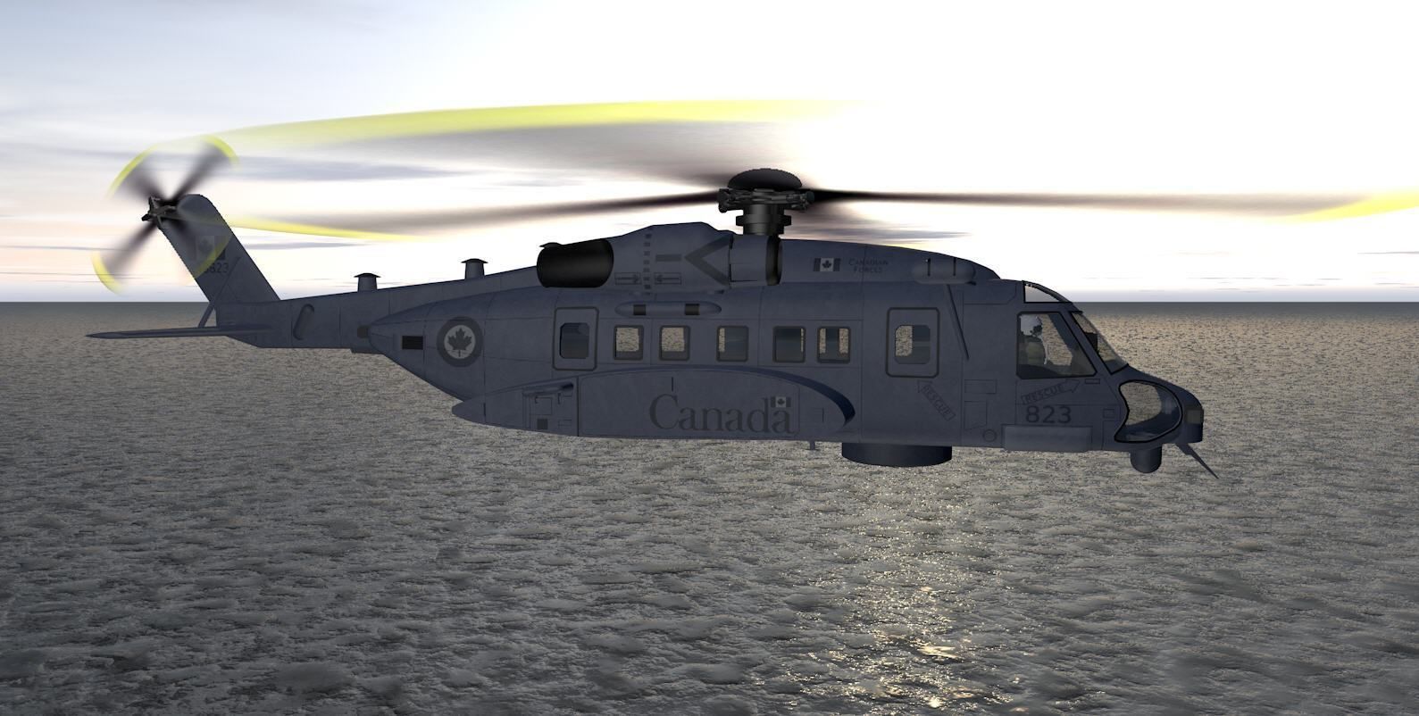 Sikorsky CH-148 Cyclone 3D model | CGTrader