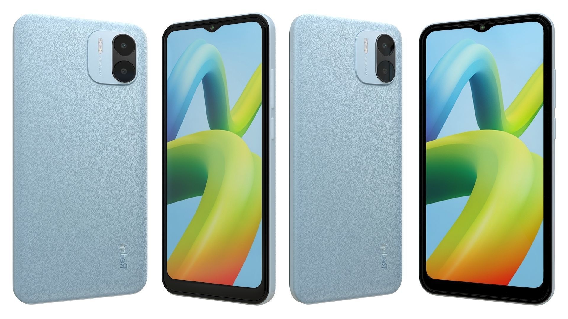 Xiaomi Redmi A1 All Colors 3D model | CGTrader