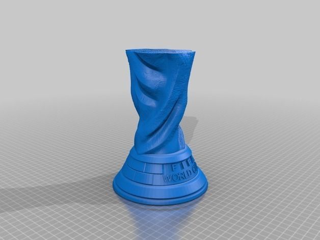 FIFA World Cup Trophy original size 3D model 3D printable | CGTrader