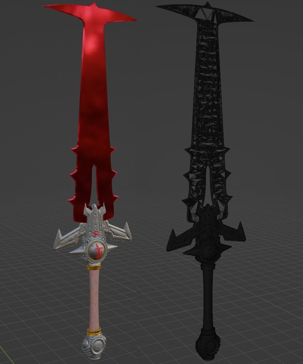 Crucible Doom Eternal High-Detail Replica 3D model 3D printable | CGTrader