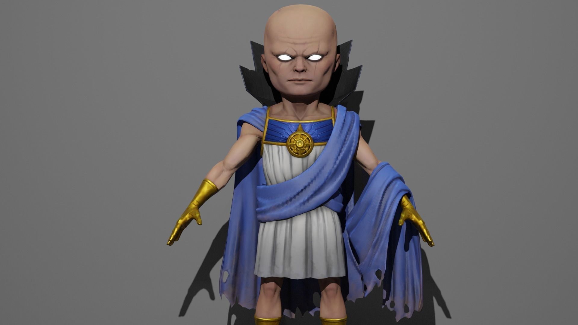 Uatu the Watcher 3D model rigged | CGTrader