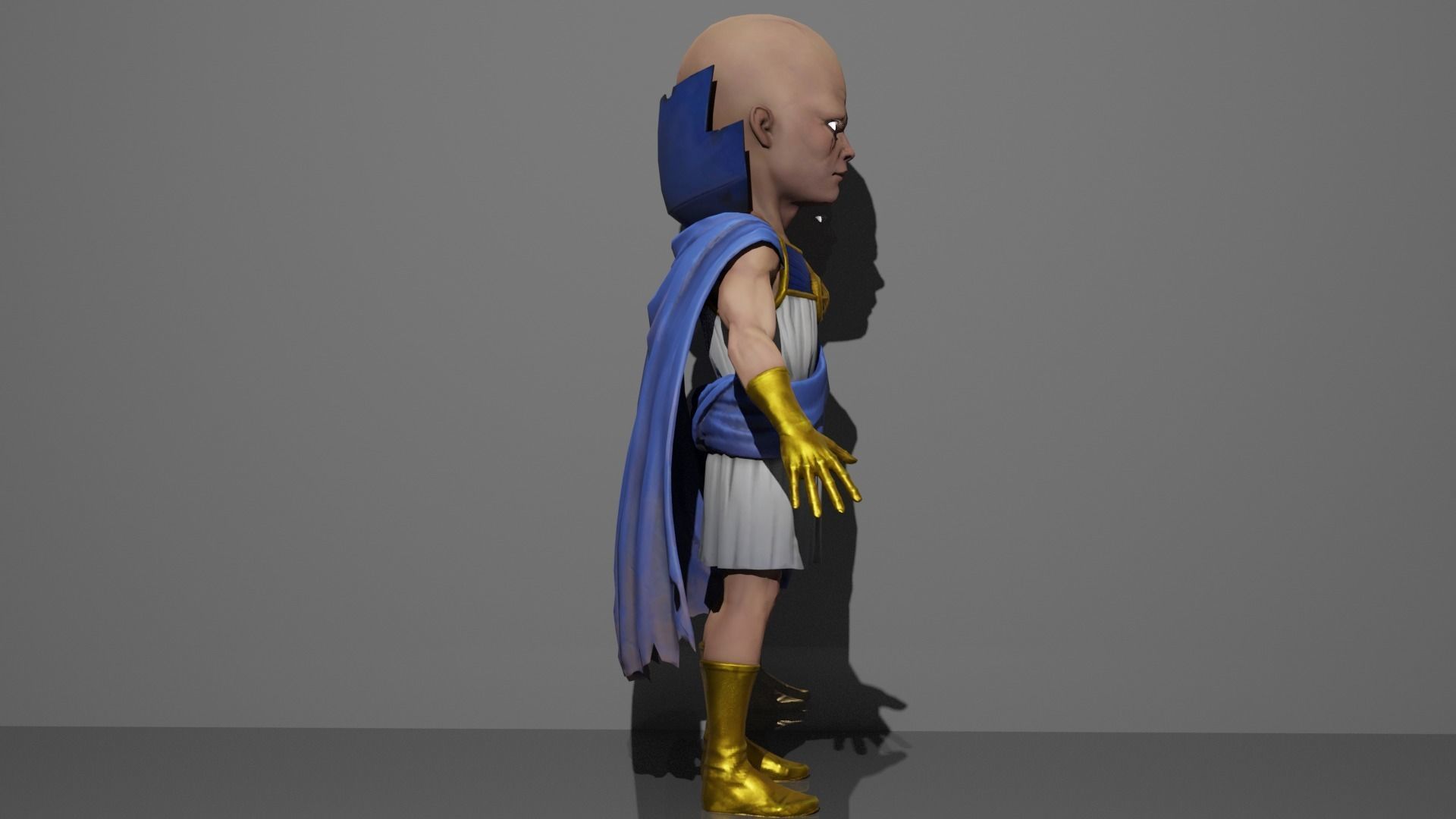 Uatu the Watcher 3D model rigged | CGTrader