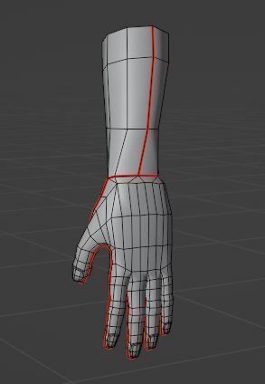 Basic Hand model 3D model | CGTrader