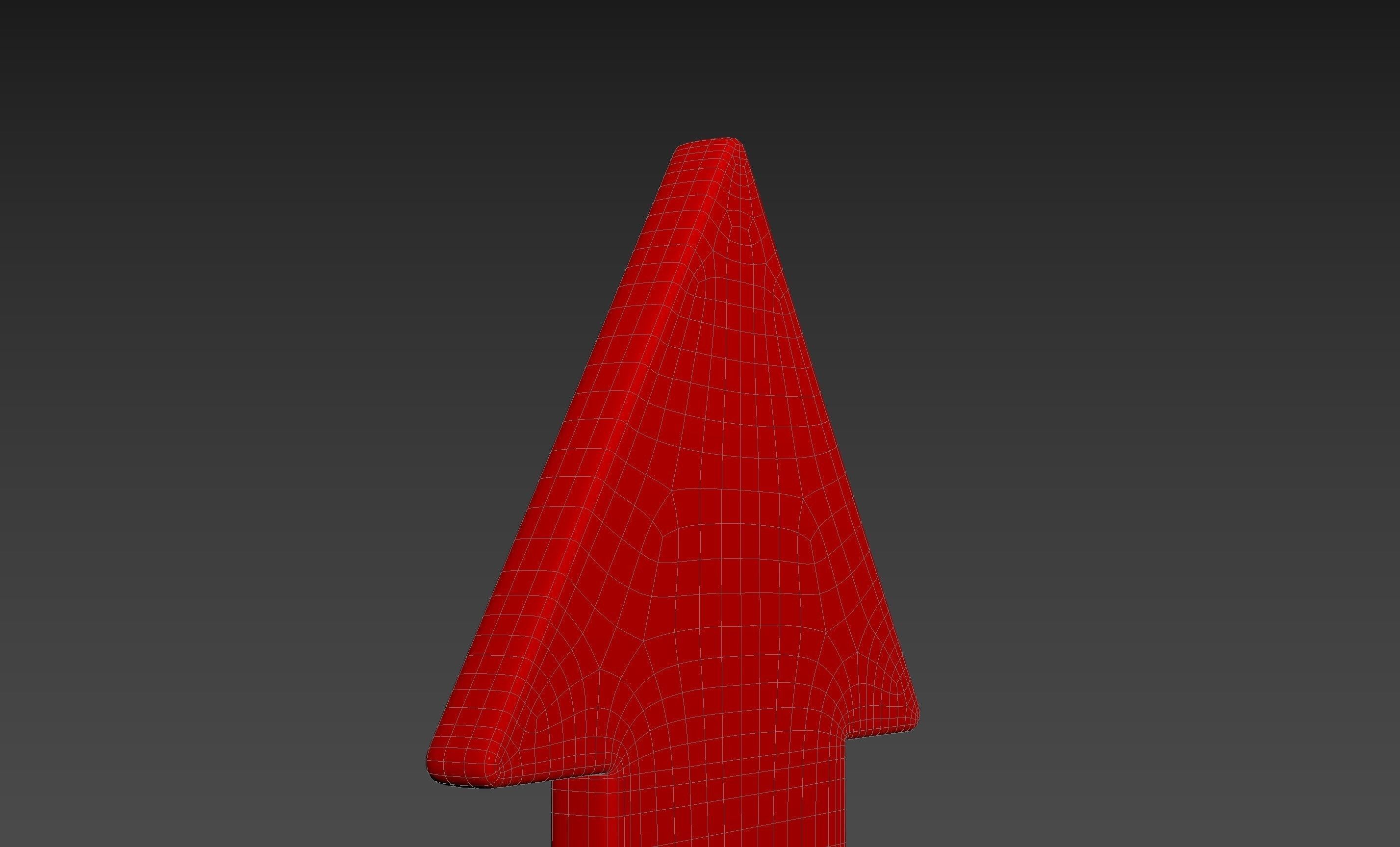 Symbol006 Arrow 3D model | CGTrader