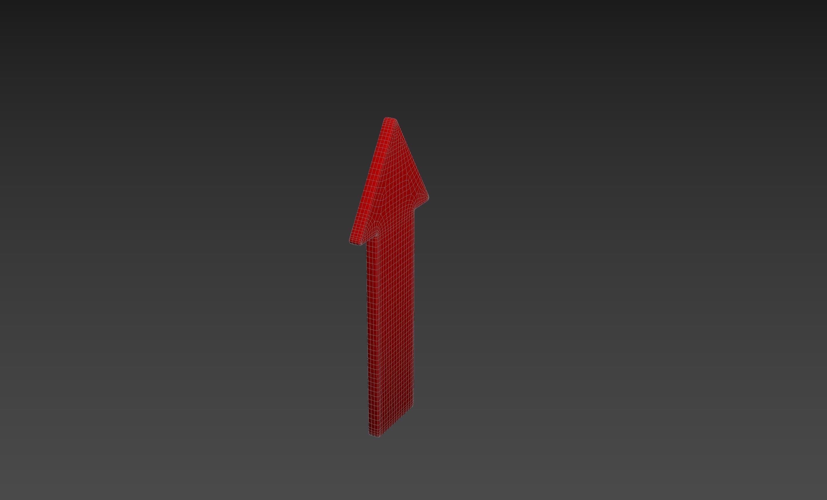 Symbol006 Arrow 3D model | CGTrader