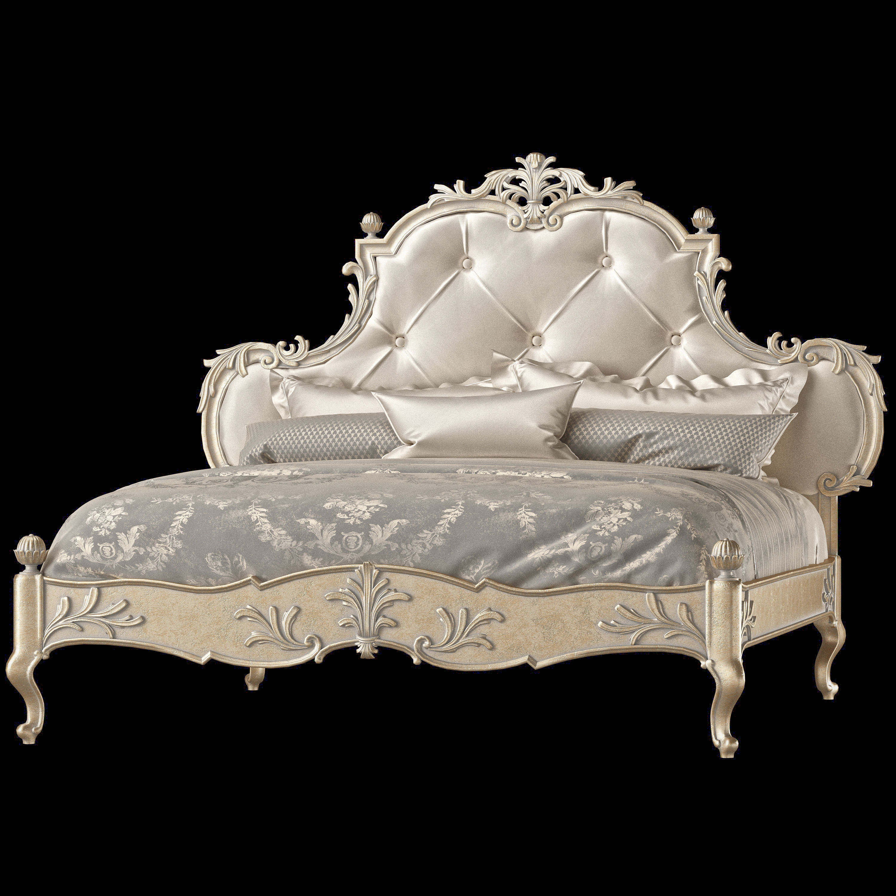 Andrea Fanfani Bed art 318P 3D model | CGTrader