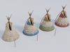 3D model Teepee with 4K and 2K Textures VR / AR / low-poly | CGTrader
