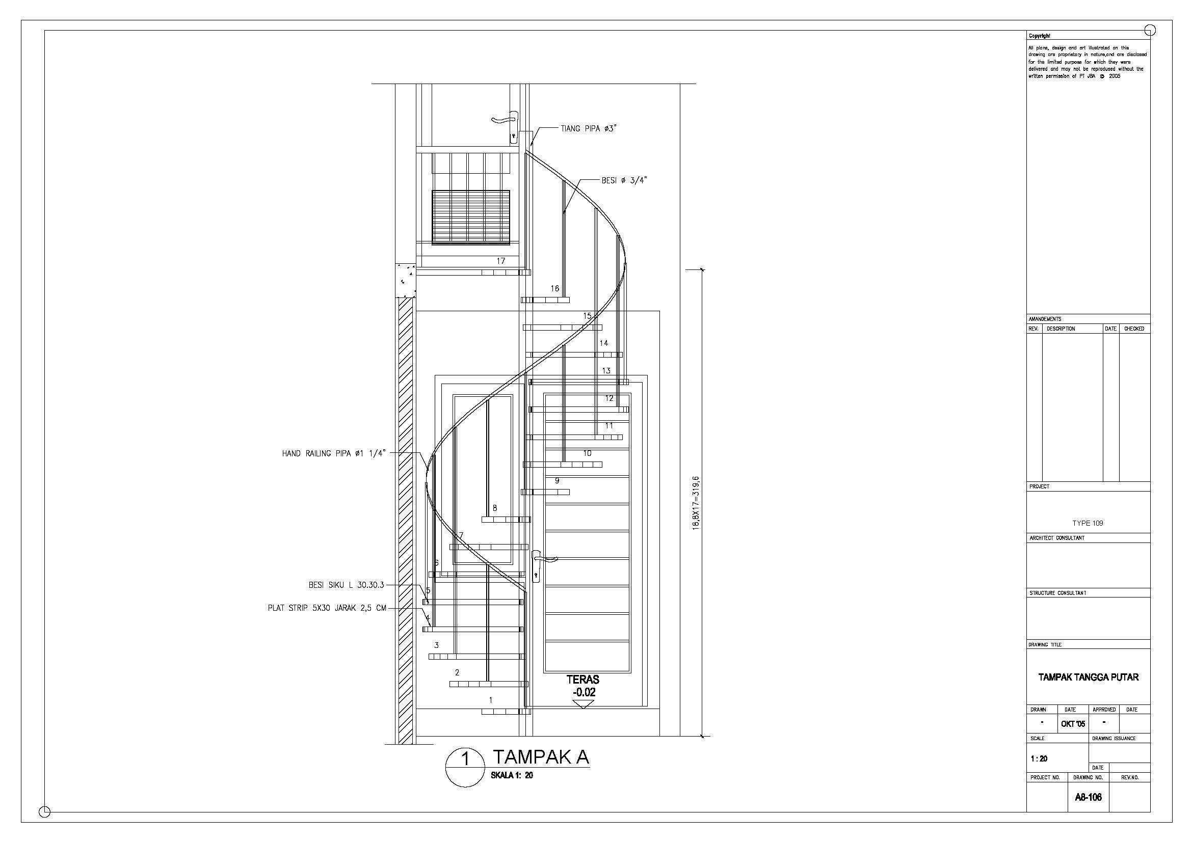 Gambar Detail Rumah Tinggal Minimalis 2 lt 3D model | CGTrader