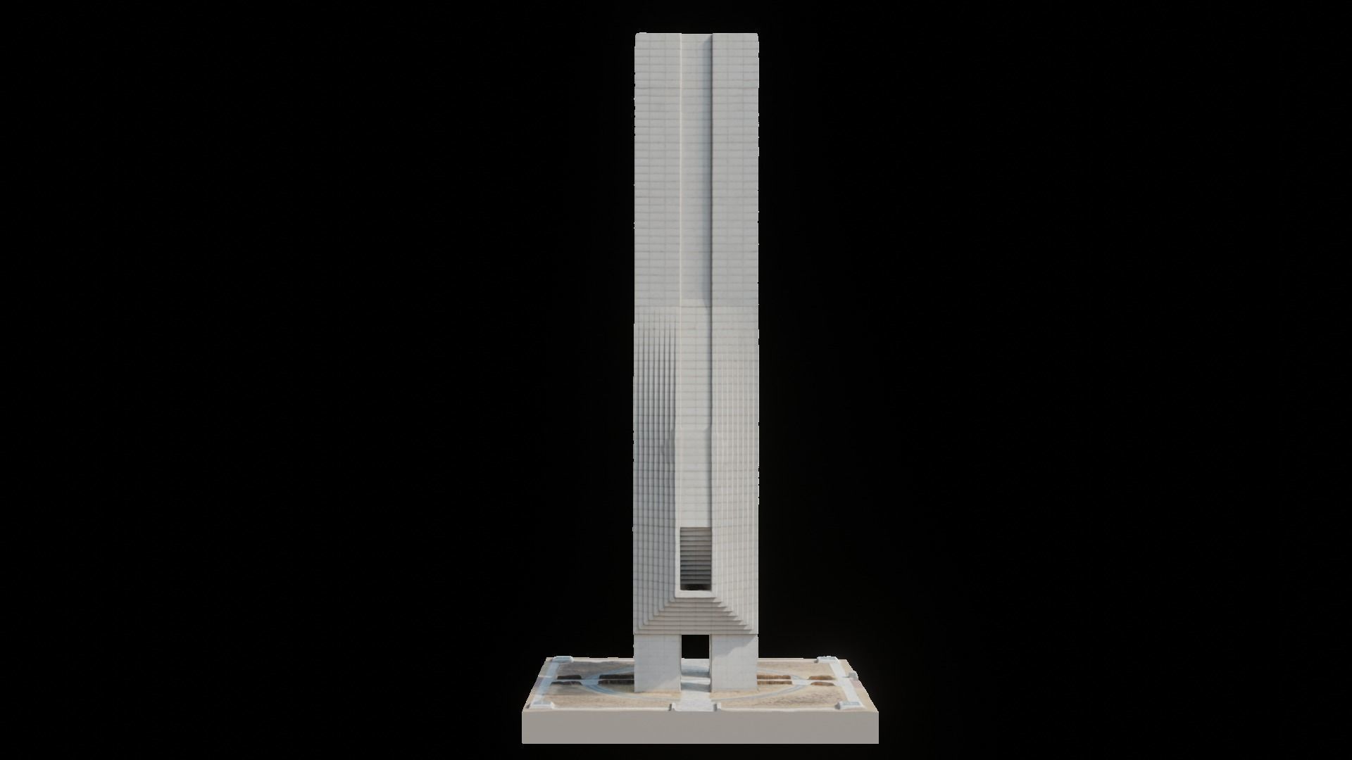 A National Tower of Independence Hall 3D model | CGTrader