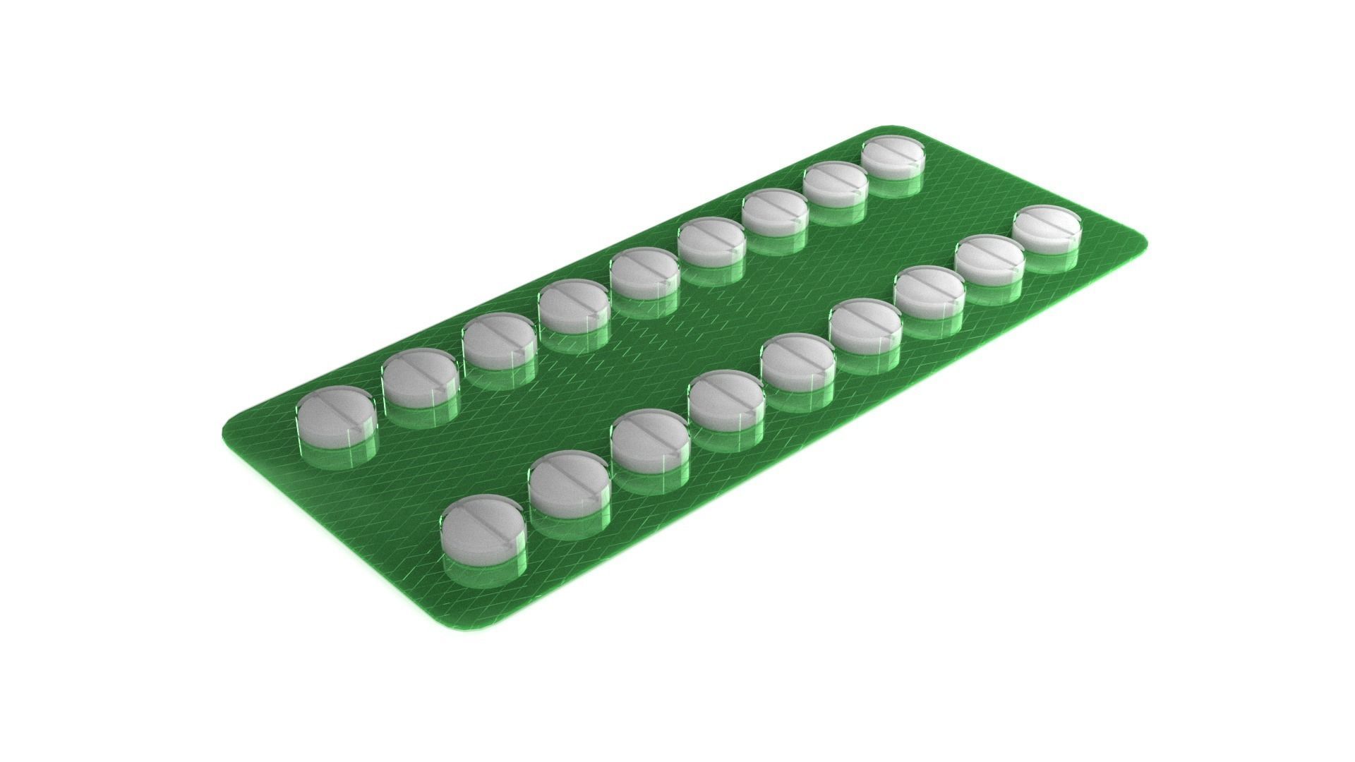 Pills made in Blender 3D model | CGTrader