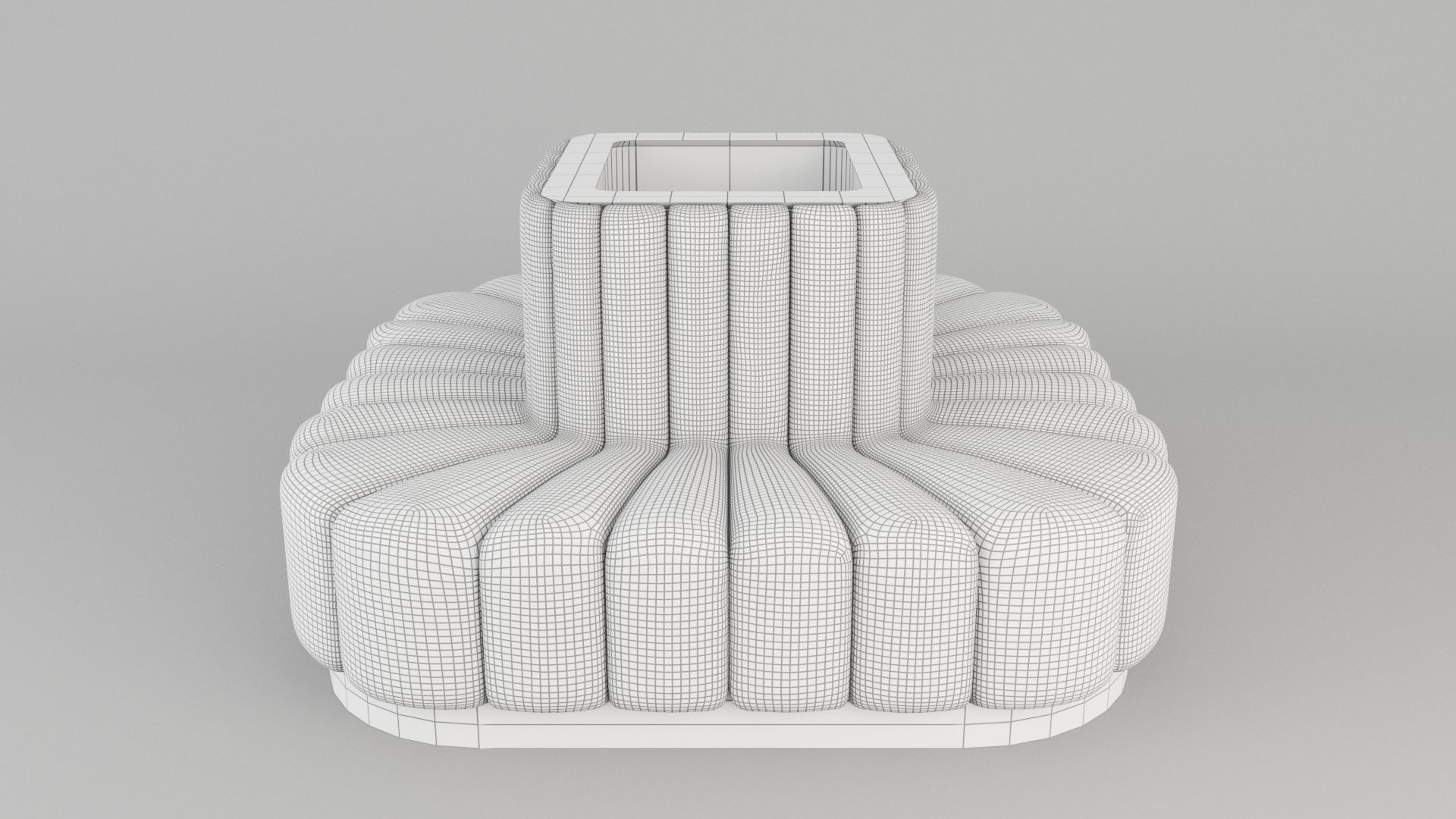 Outdoor seating 3D model | CGTrader