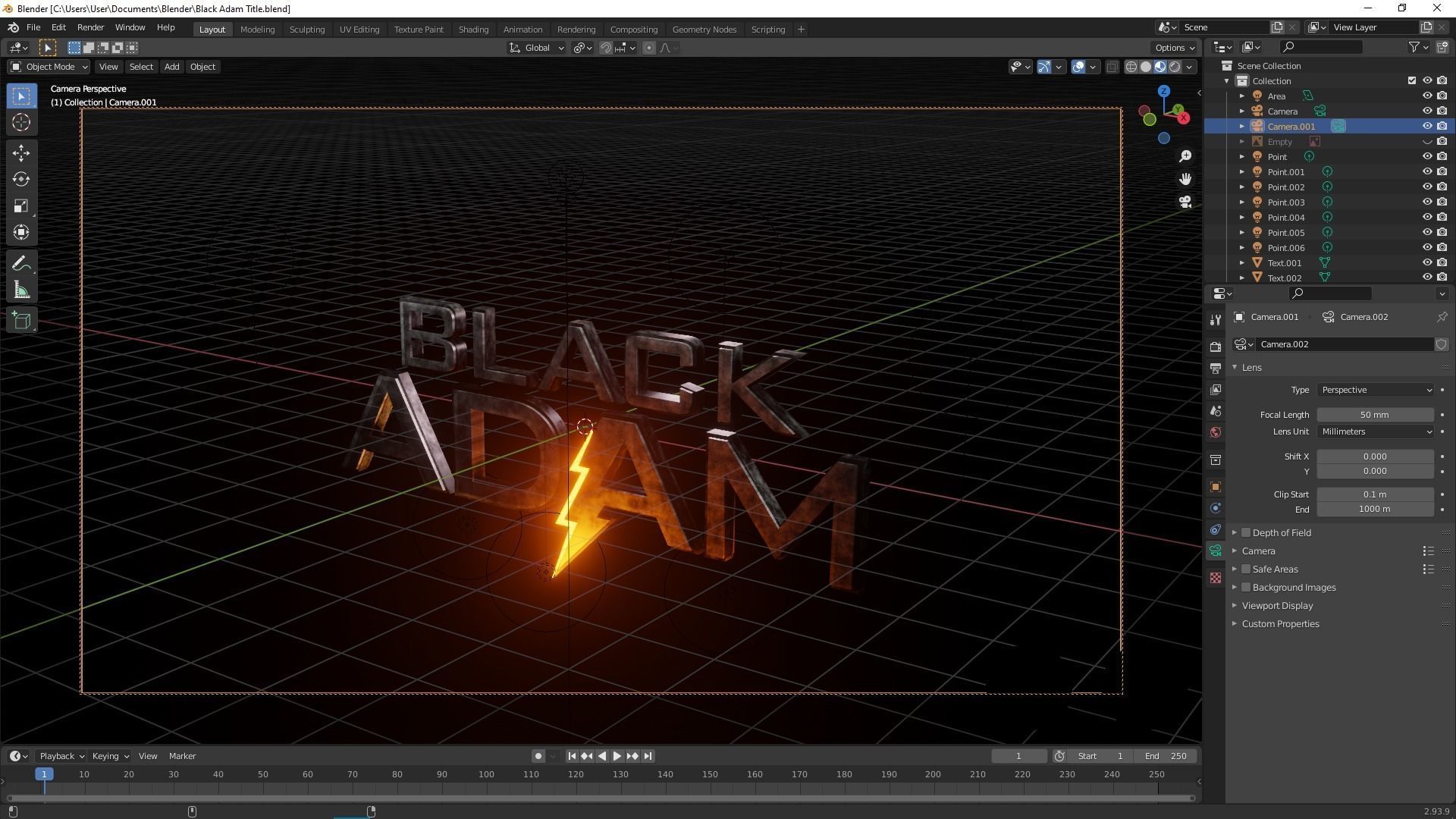 Black Adam - Custom Name - FREE free VR / AR / low-poly 3D model | CGTrader