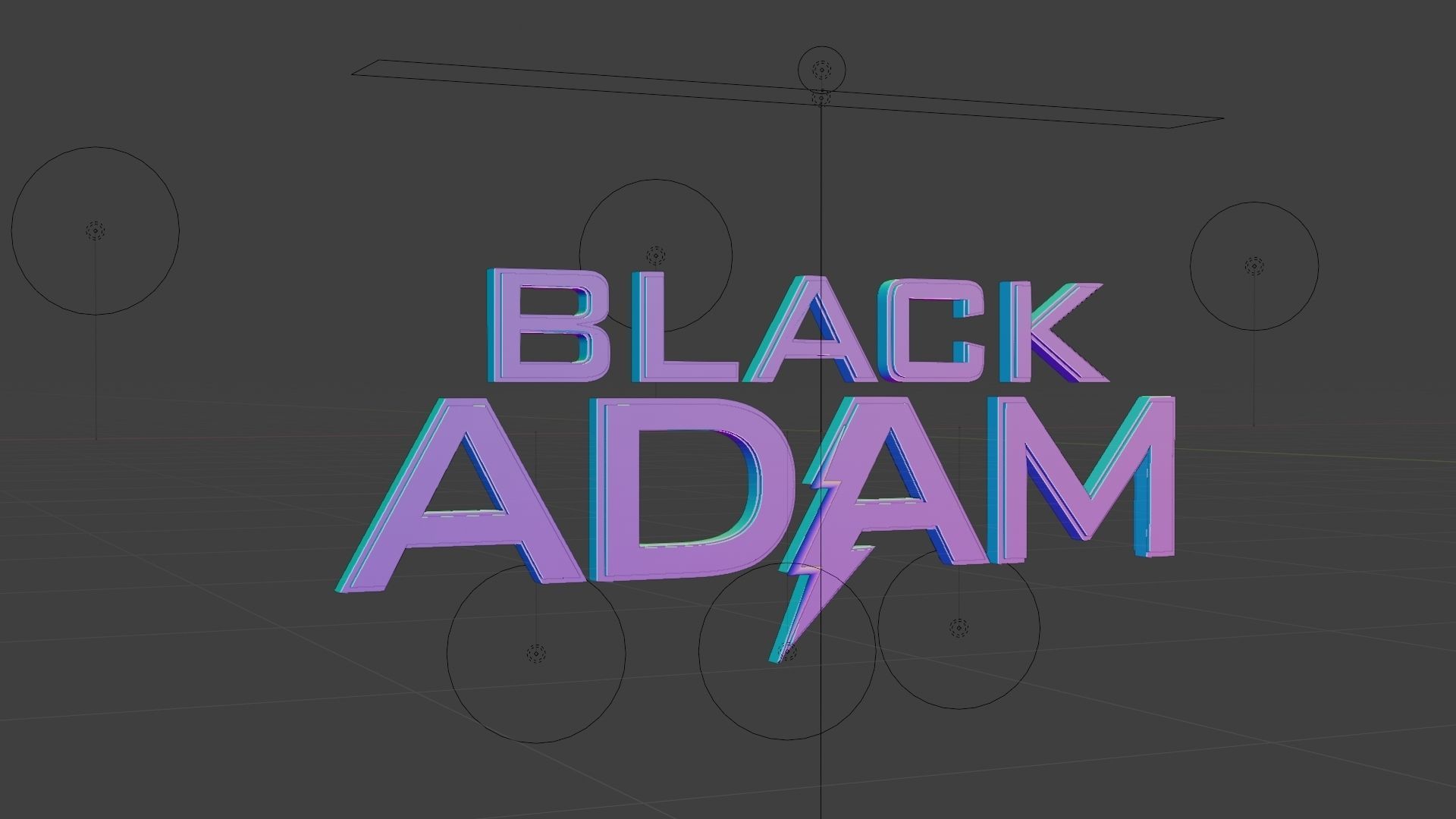 Black Adam - Custom Name - FREE free VR / AR / low-poly 3D model | CGTrader