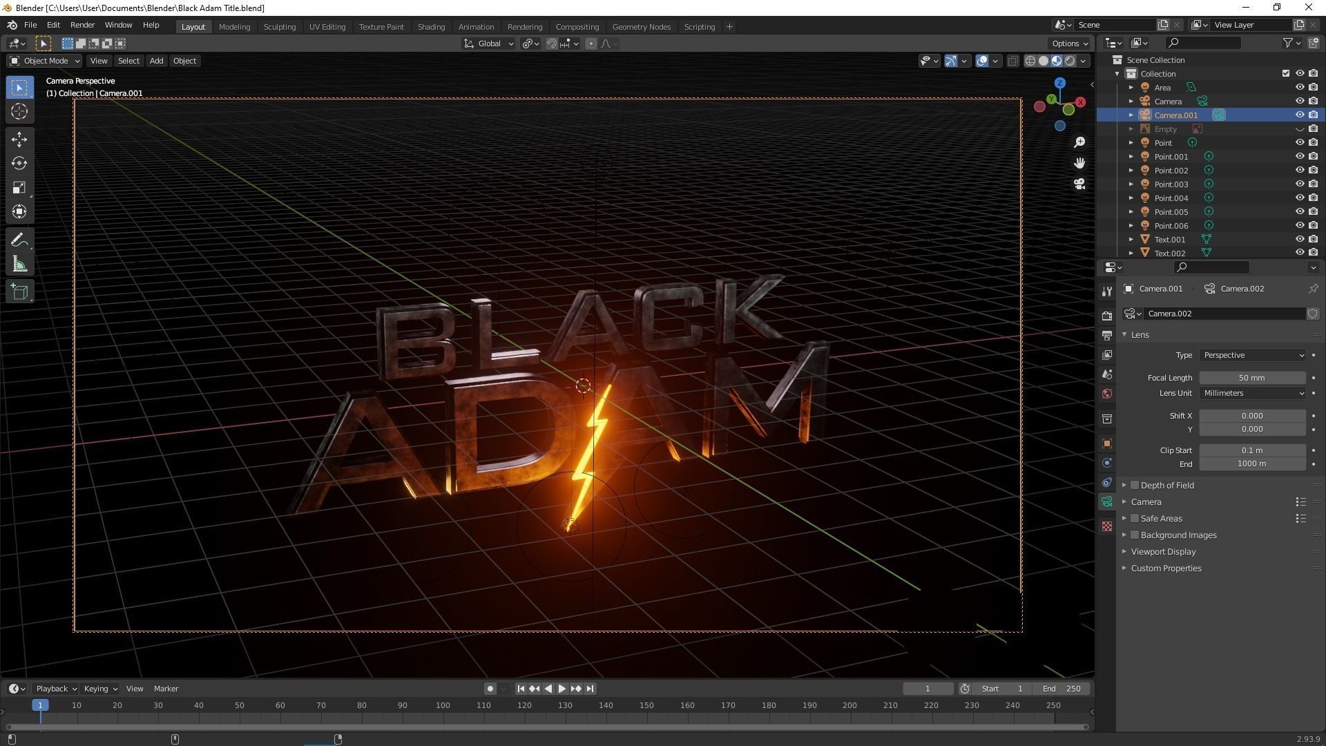 Black Adam - Custom Name - FREE free VR / AR / low-poly 3D model | CGTrader