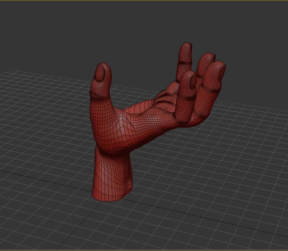 thing hand addams 3D model 3D printable | CGTrader