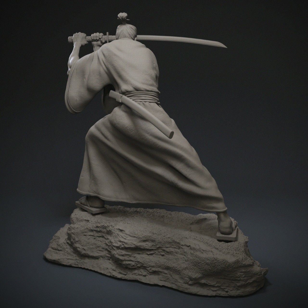 Samurai Jack 3D Print 3D model 3D printable | CGTrader