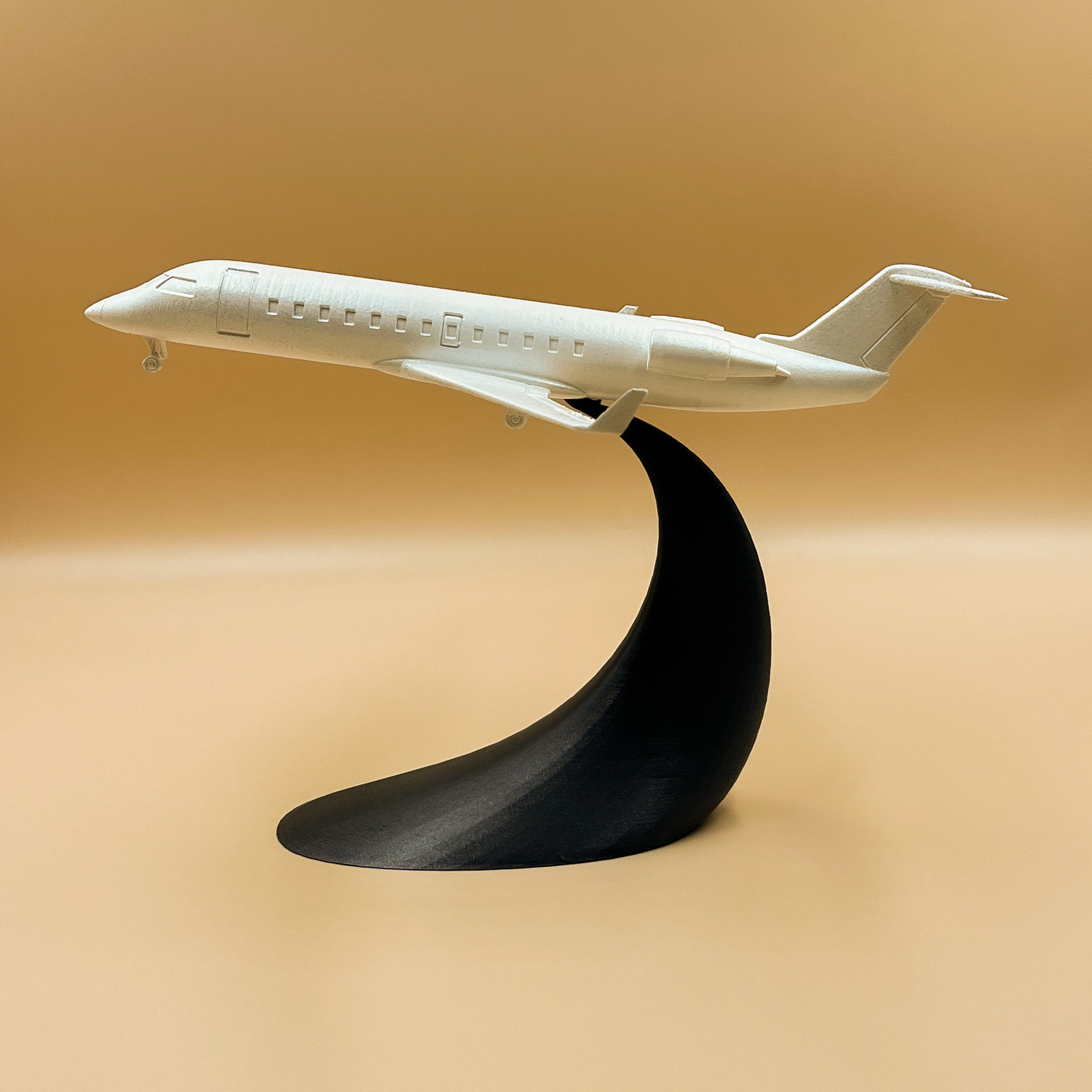 Airplane Bombardier CRJ200 3D model 3D printable | CGTrader
